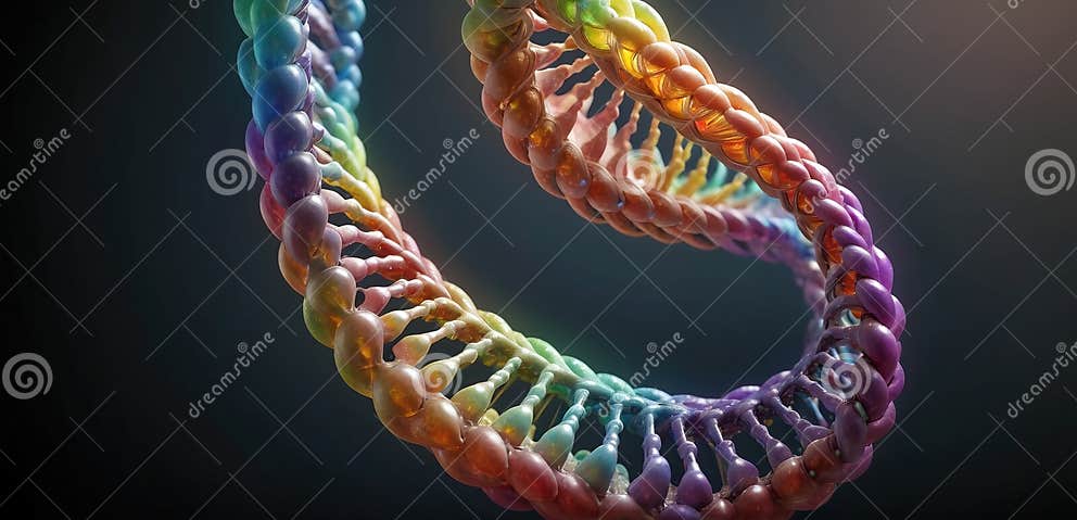 Multicolored Polynucleotide Consisting of Polymers Forming Protein ...