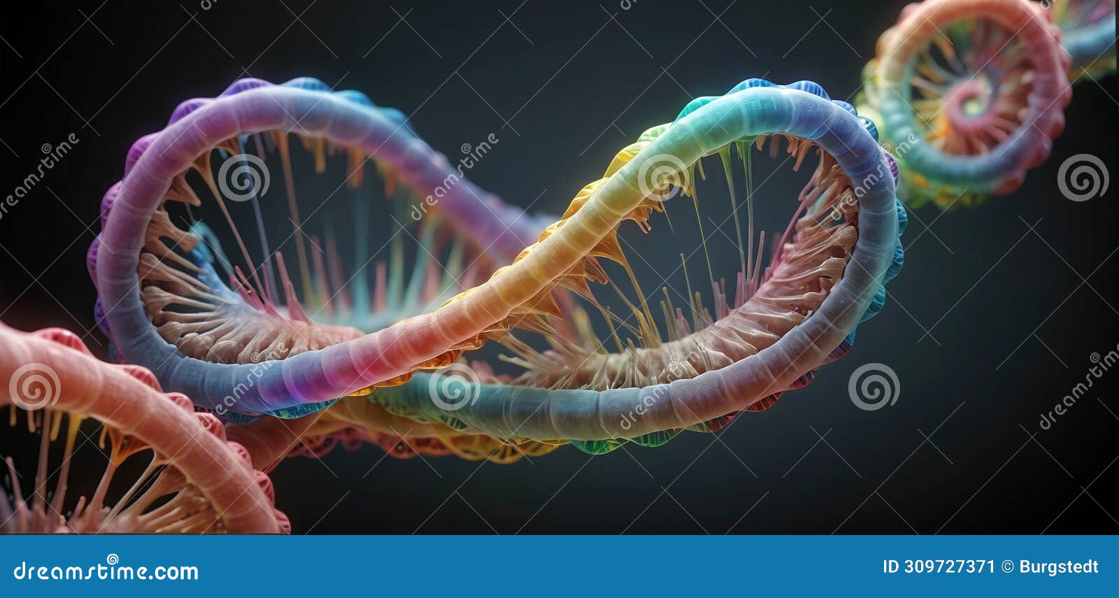 Multicolored Polynucleotide Consisting of Polymers Forming Protein ...