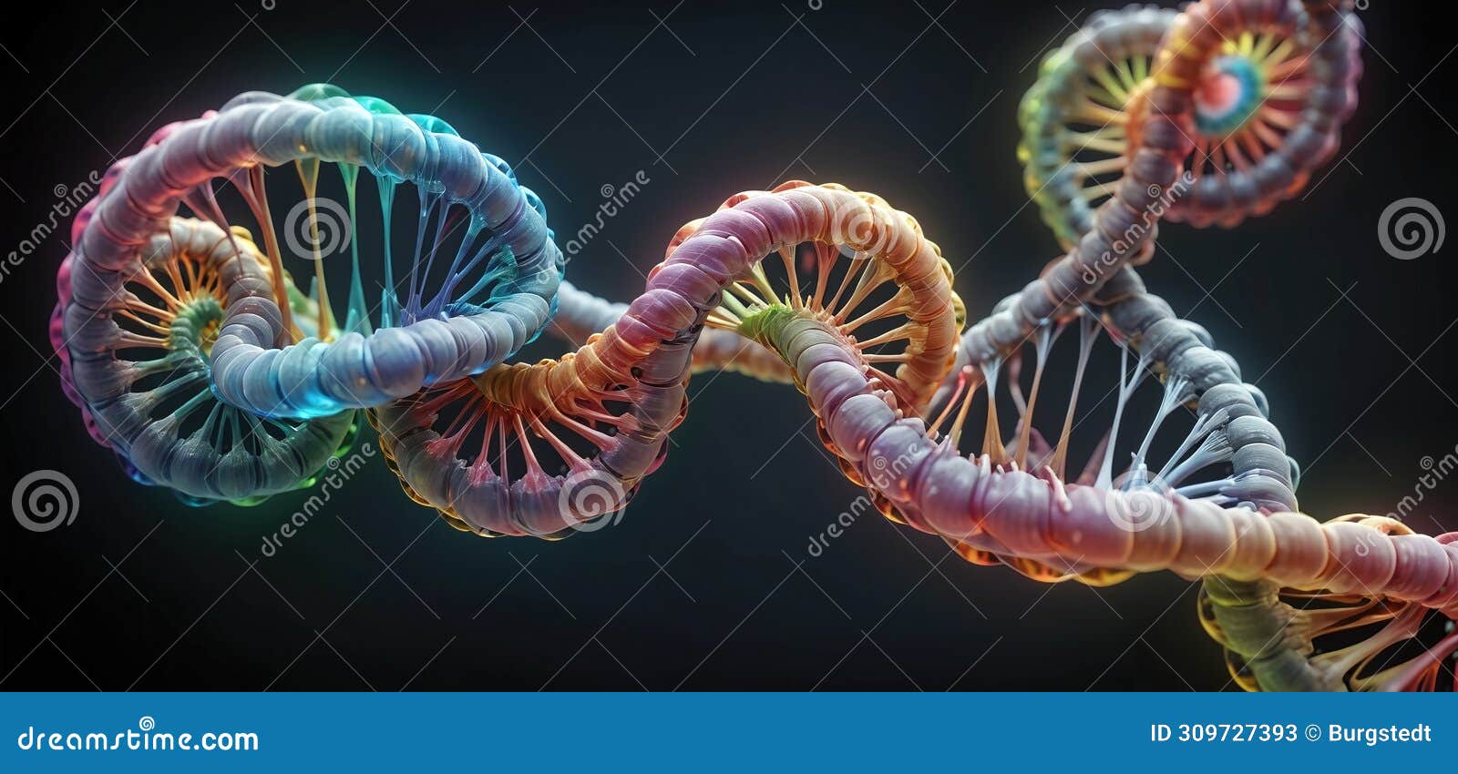 Multicolored Polynucleotide Consisting of Polymers Forming Protein ...