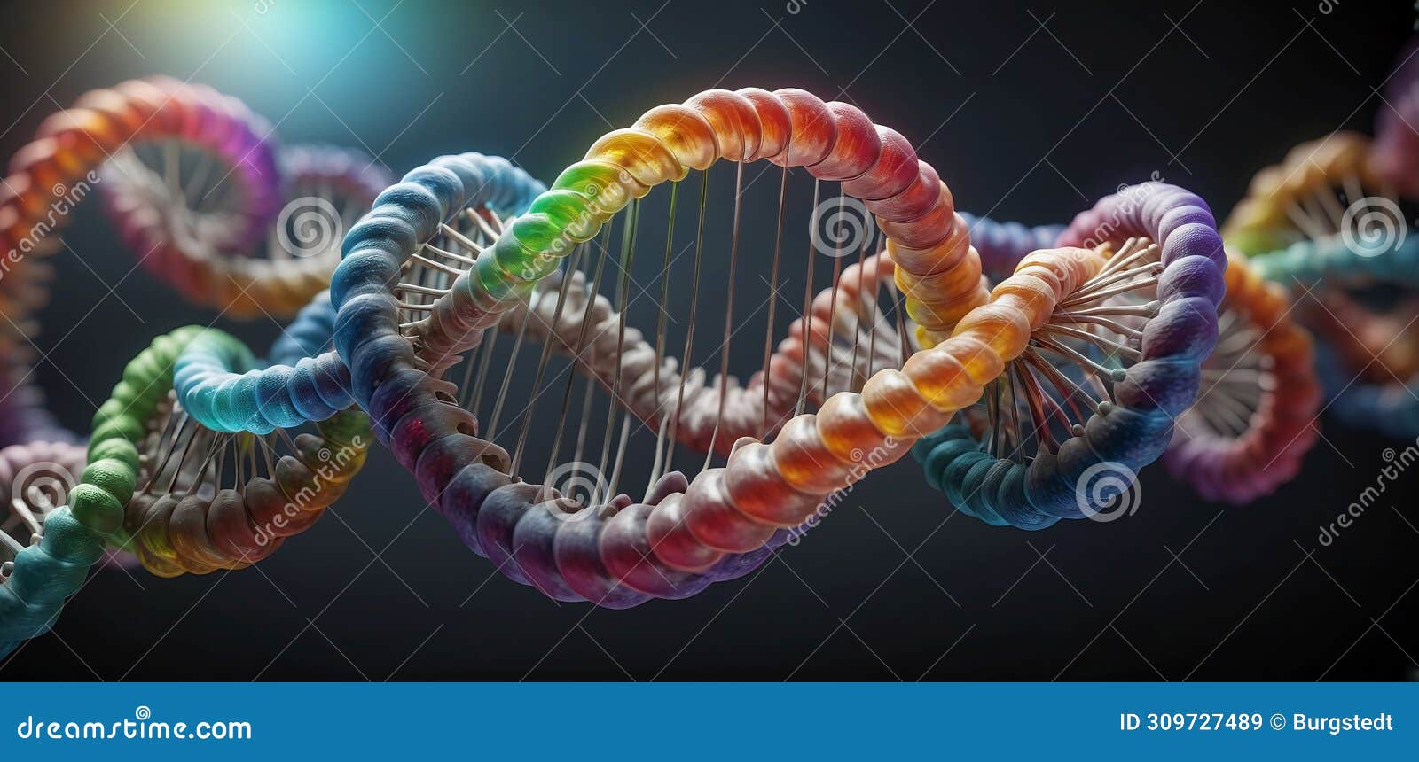 Multicolored Polynucleotide Consisting of Polymers Forming Protein ...