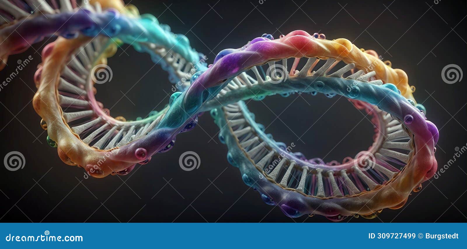 Multicolored Polynucleotide Consisting of Polymers Forming Protein ...