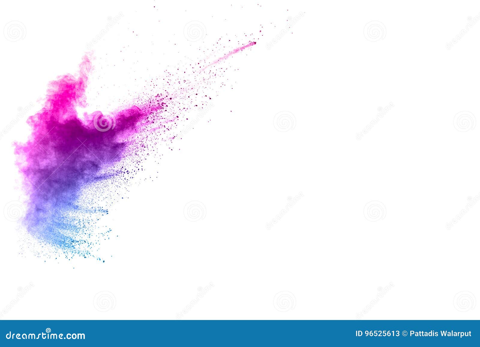 Multicolored powder splash stock image. Image of concept - 96525613