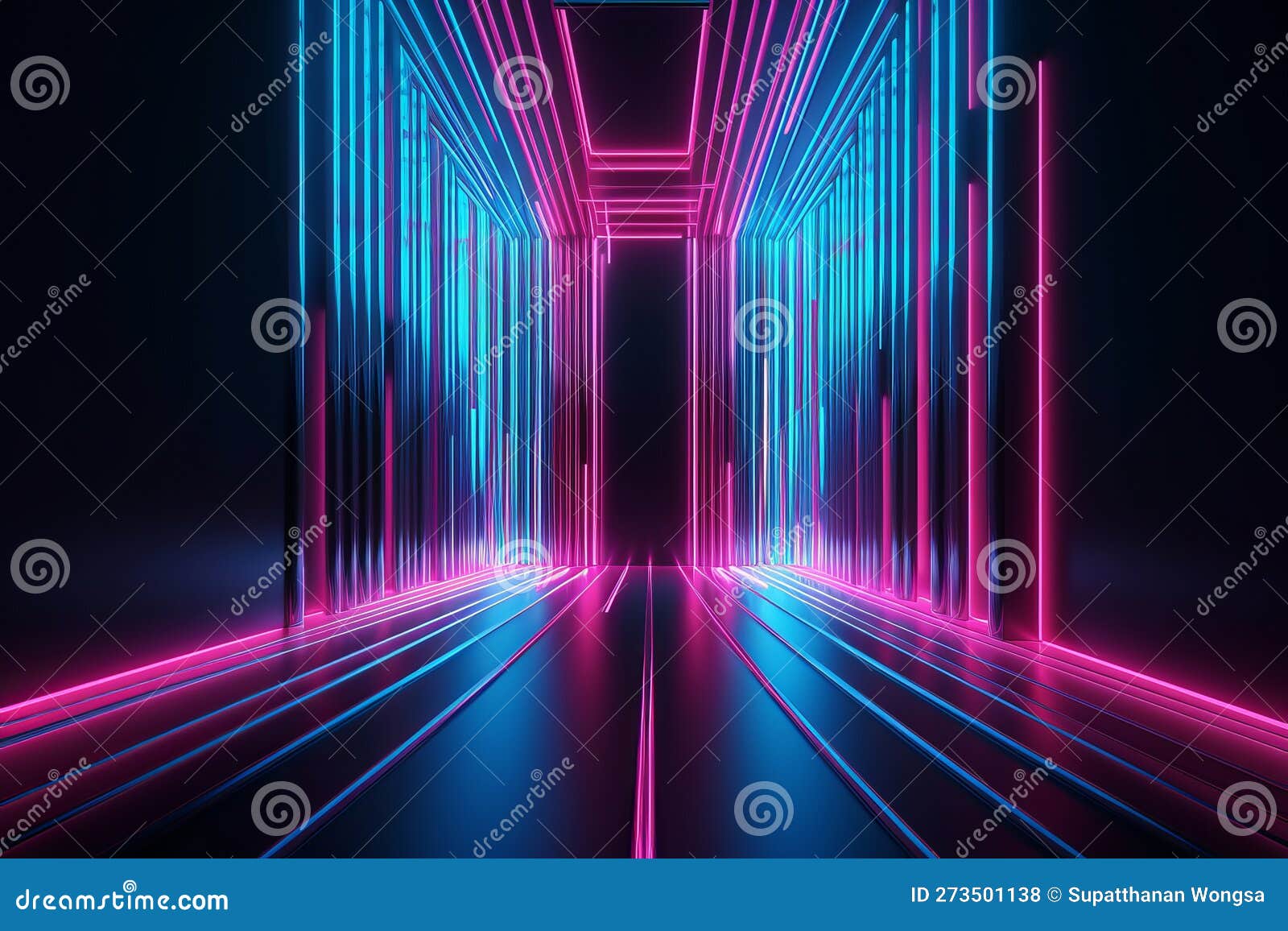Multicolored ray of light stock illustration. Illustration of flying ...