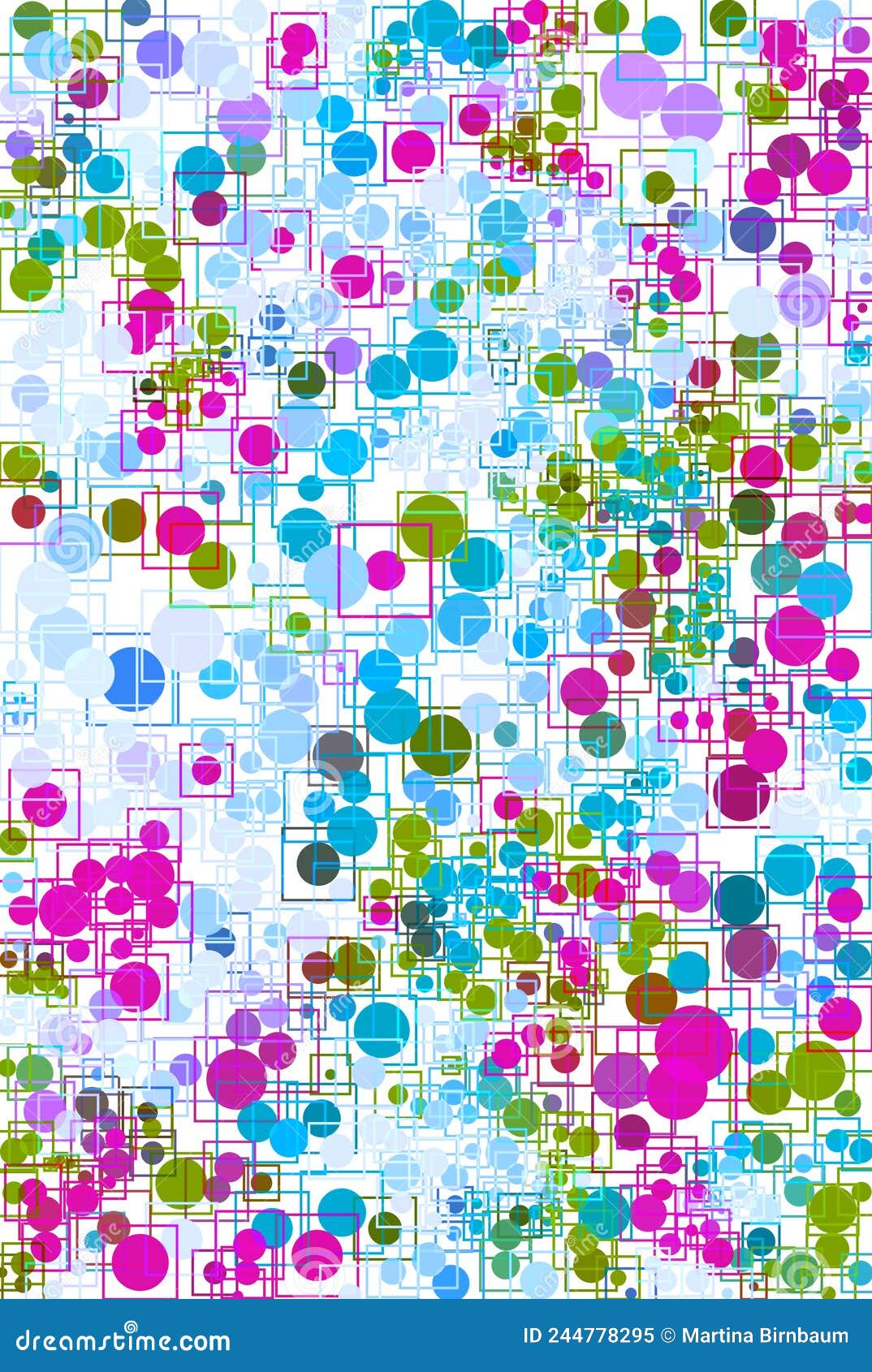 Multicolored Rectangles Stacked Up and Pushed in Each Other, Stock ...