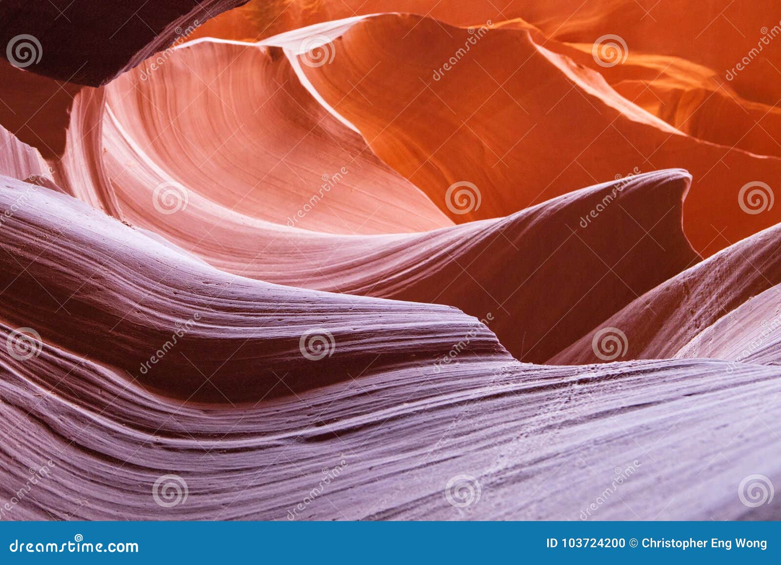 The Multicolored Rocks of Antelope Canyon Stock Photo - Image of desert ...
