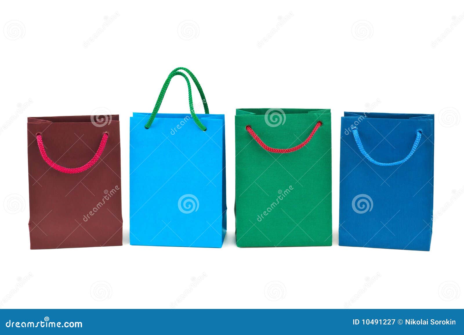 Multicolored shopping bags stock image. Image of abstract - 10491227