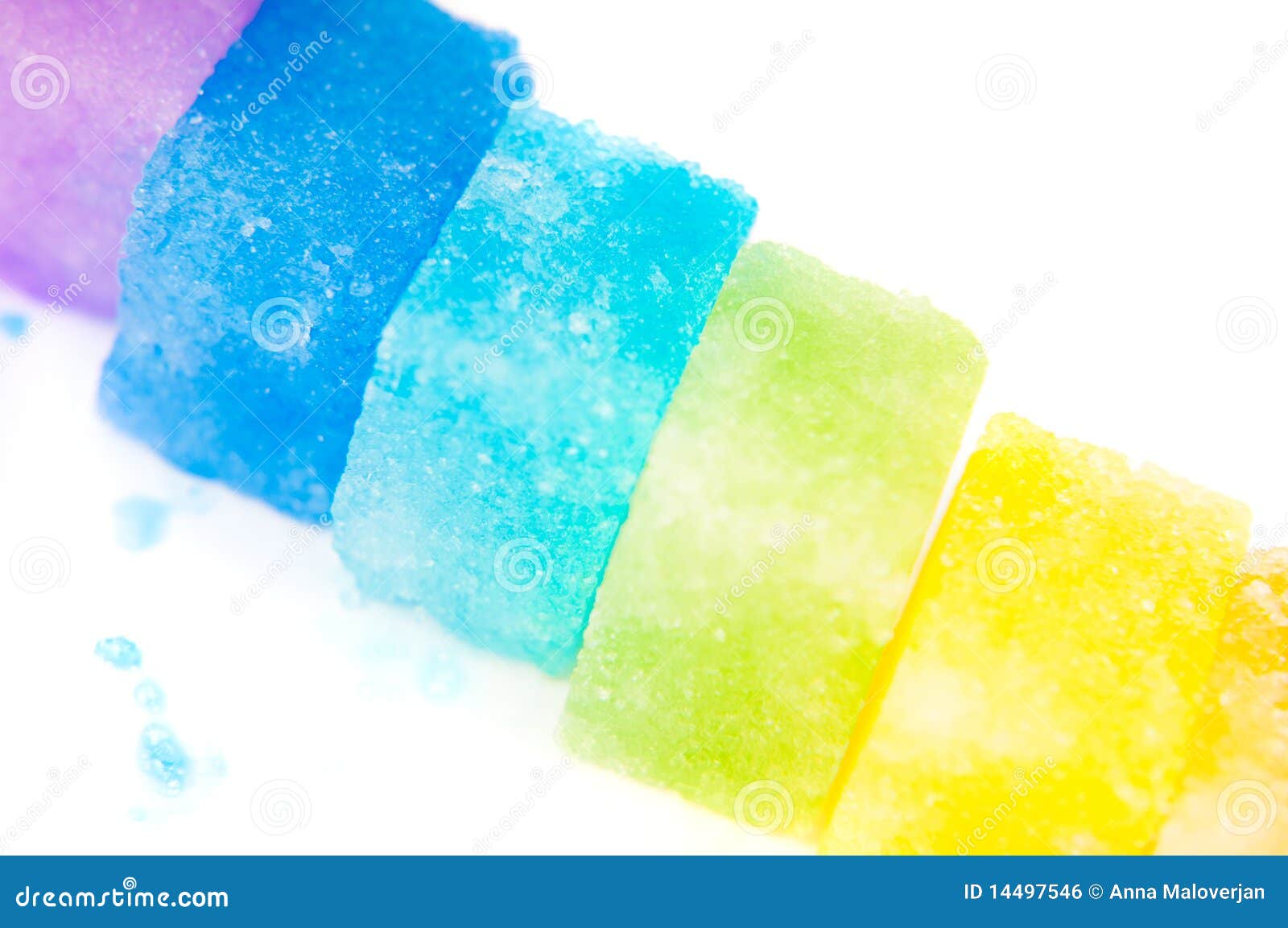 Multicolored shugar stock photo. Image of vibrant, square - 14497546