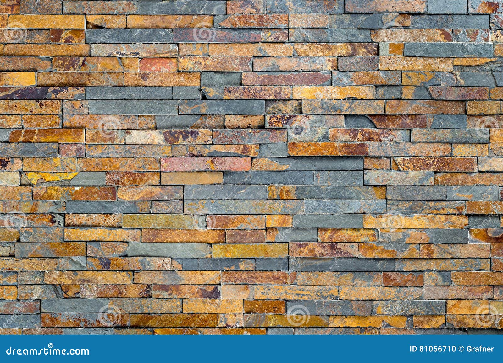 Multicolored Slate Stone Rock Background Stock Photo - Image of nature ...