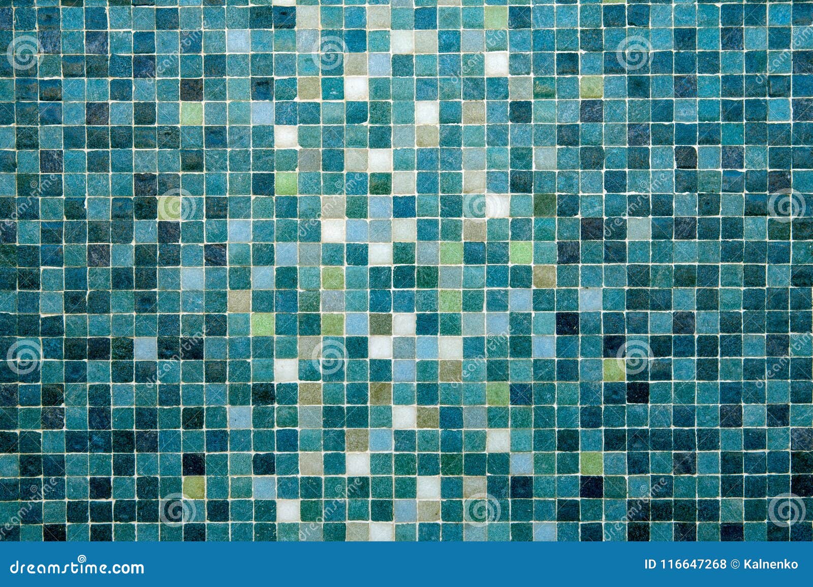 Multicolored Small Square Tiles Abstract Pattern Background. Stock ...