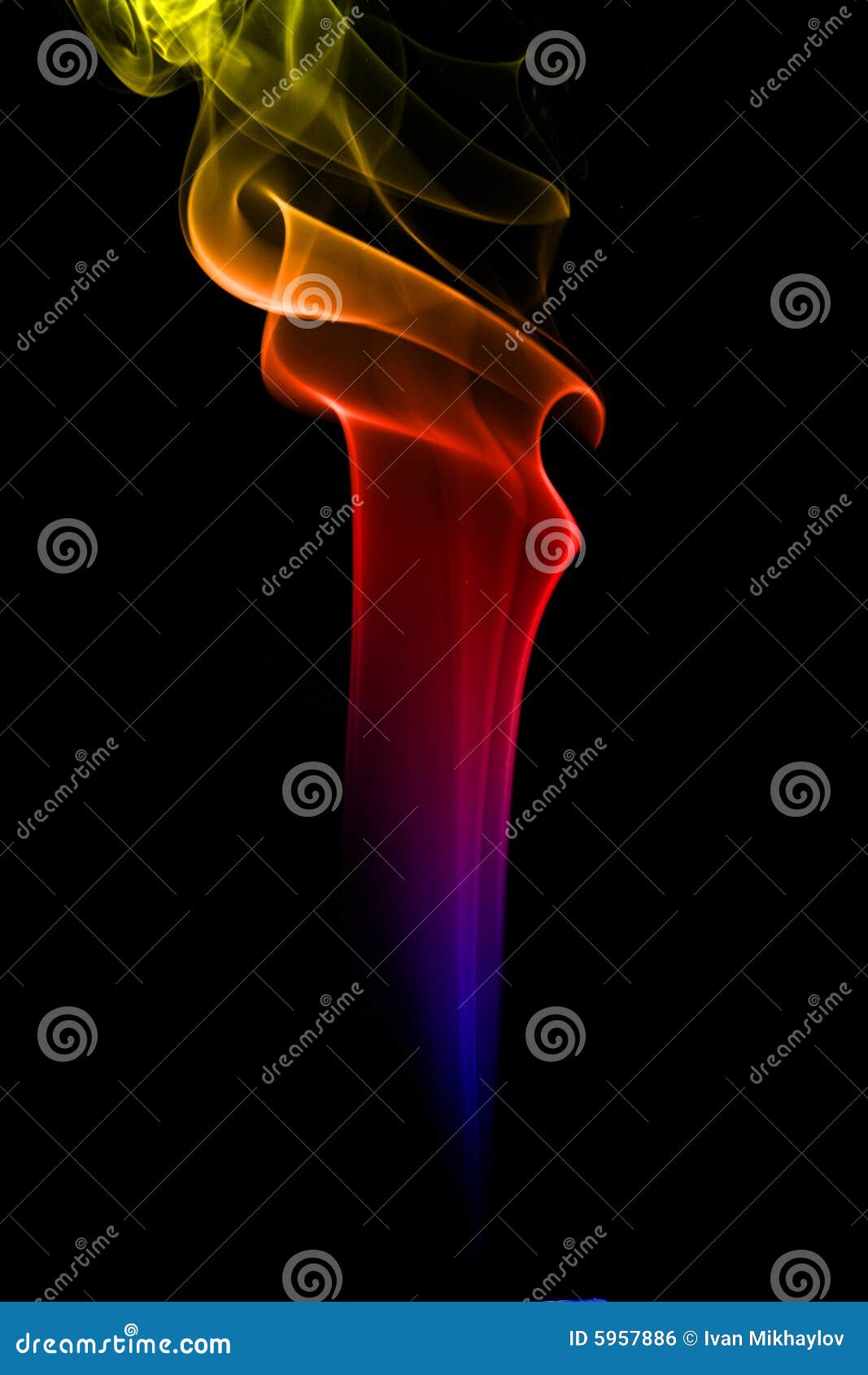 Multicolored smoke stock photo. Image of grey, coloured - 5957886