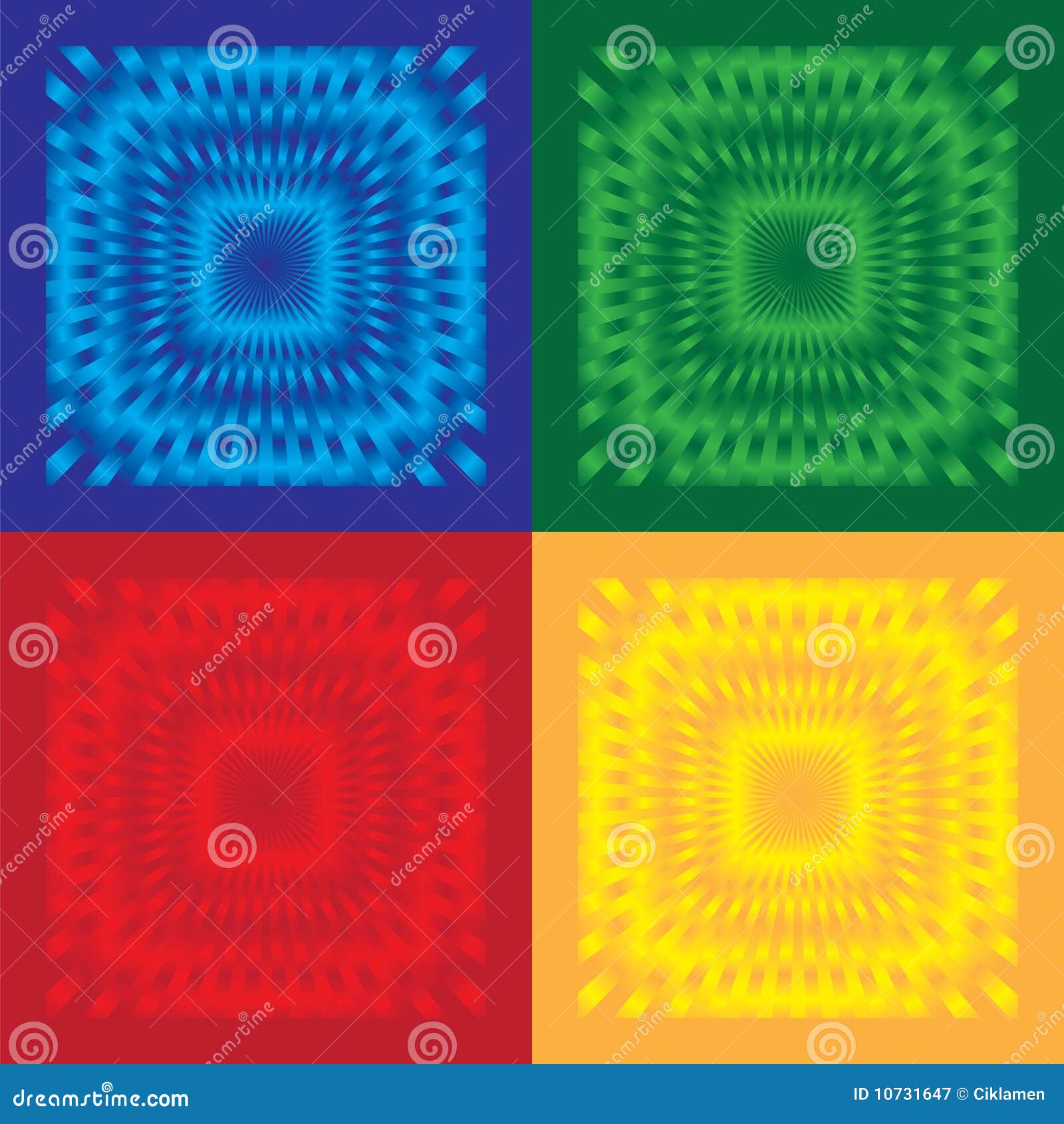 Multicolored squares stock vector. Illustration of multicolored - 10731647