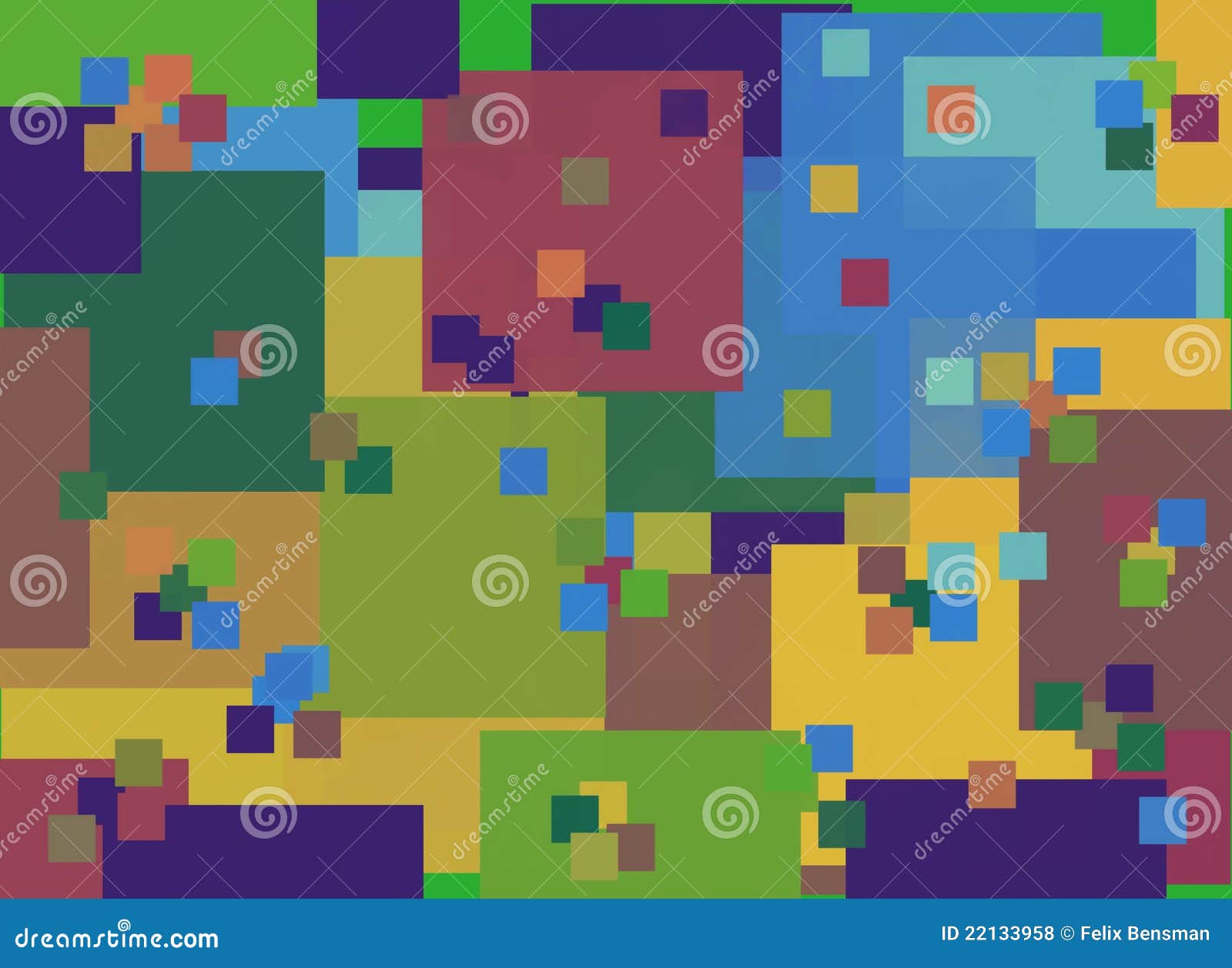 Multicolored squares stock illustration. Illustration of colored - 22133958