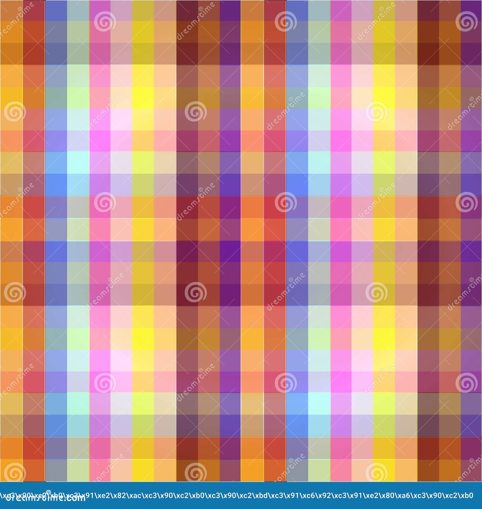 Multicolored squares stock vector. Illustration of foursquare - 85932002