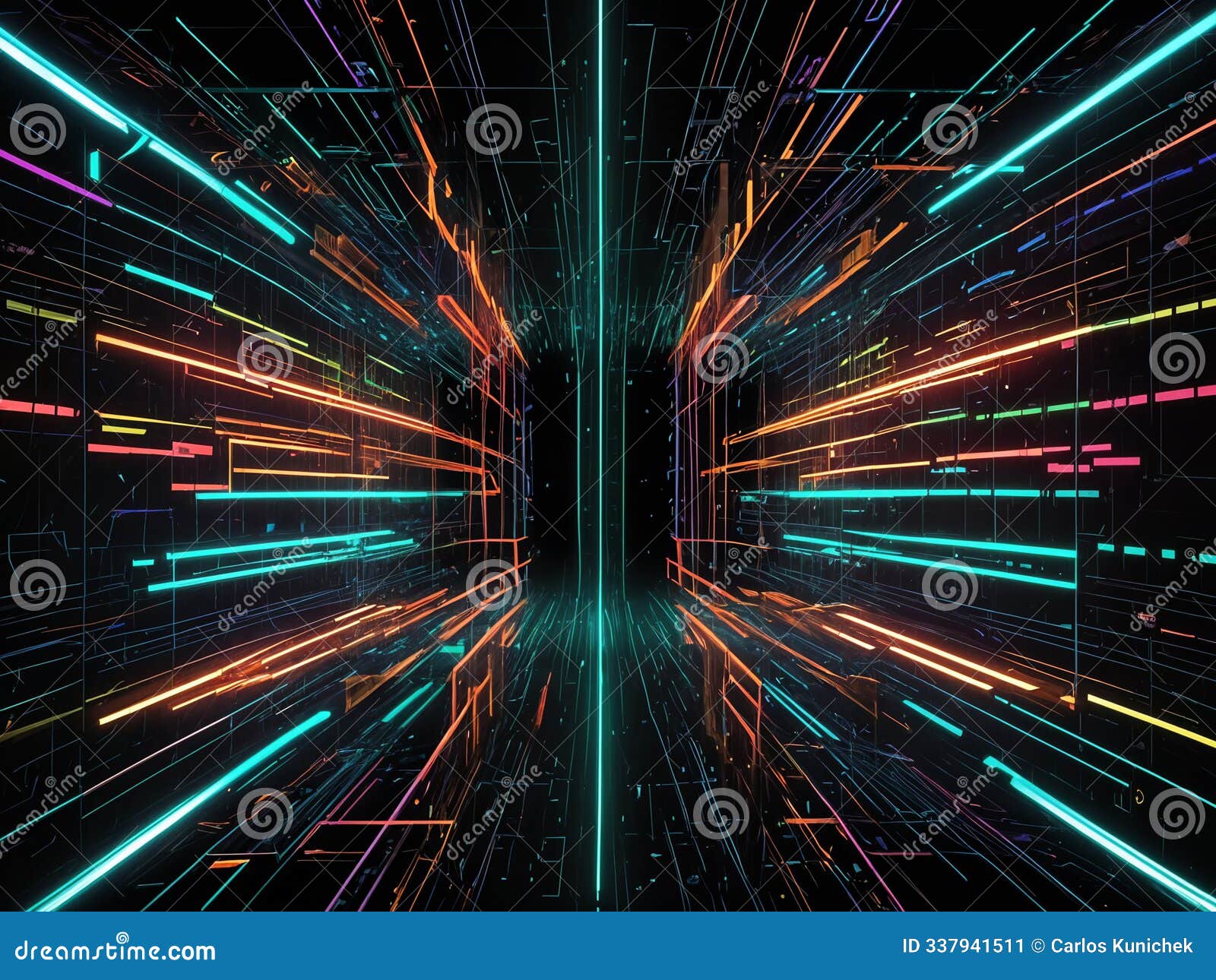 A Multicolored Structural Design of a Glitch in the Matrix with Hidden ...