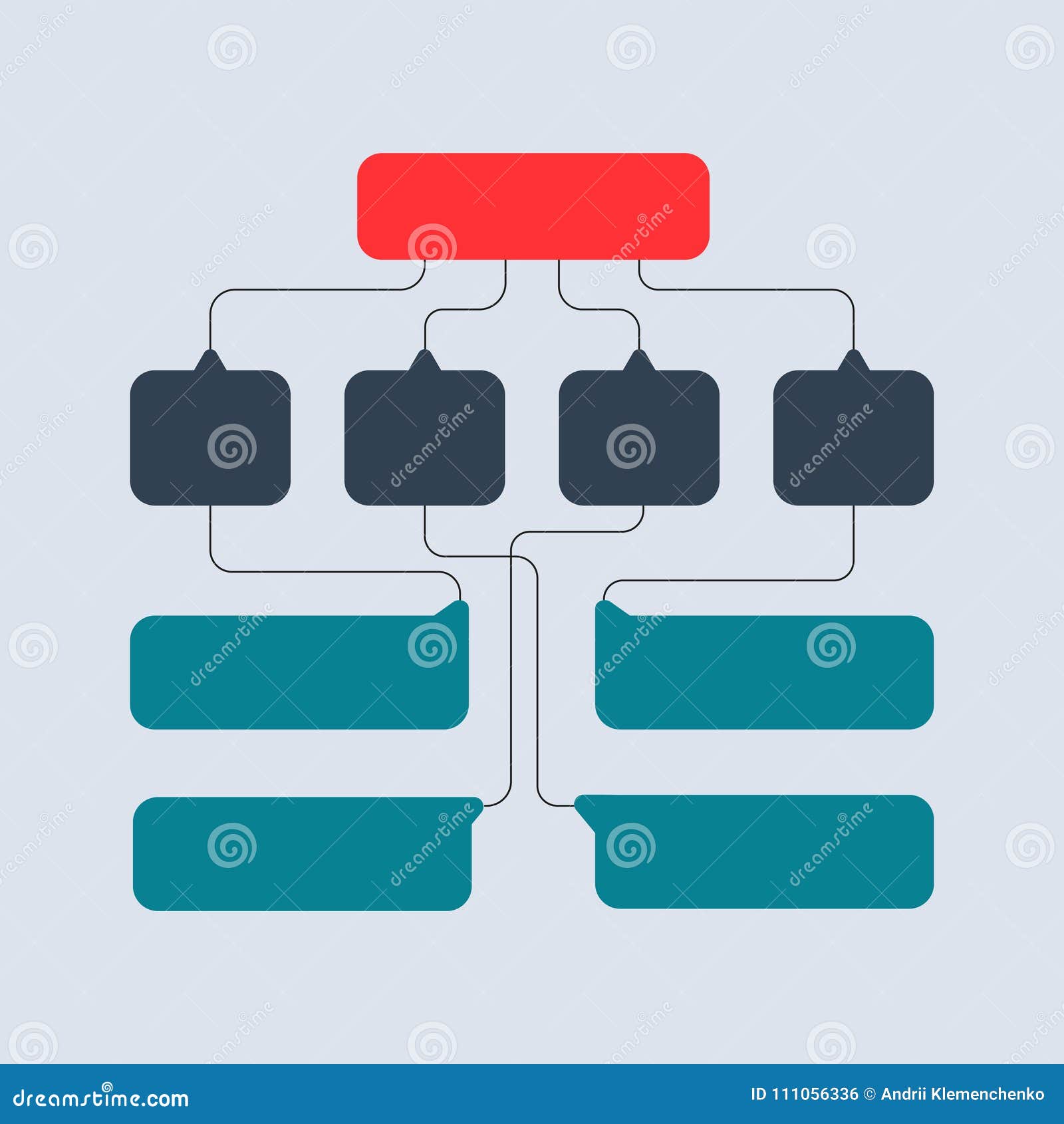 Multicolored Structural Schemes, Diagrams, Web Designs. Business ...