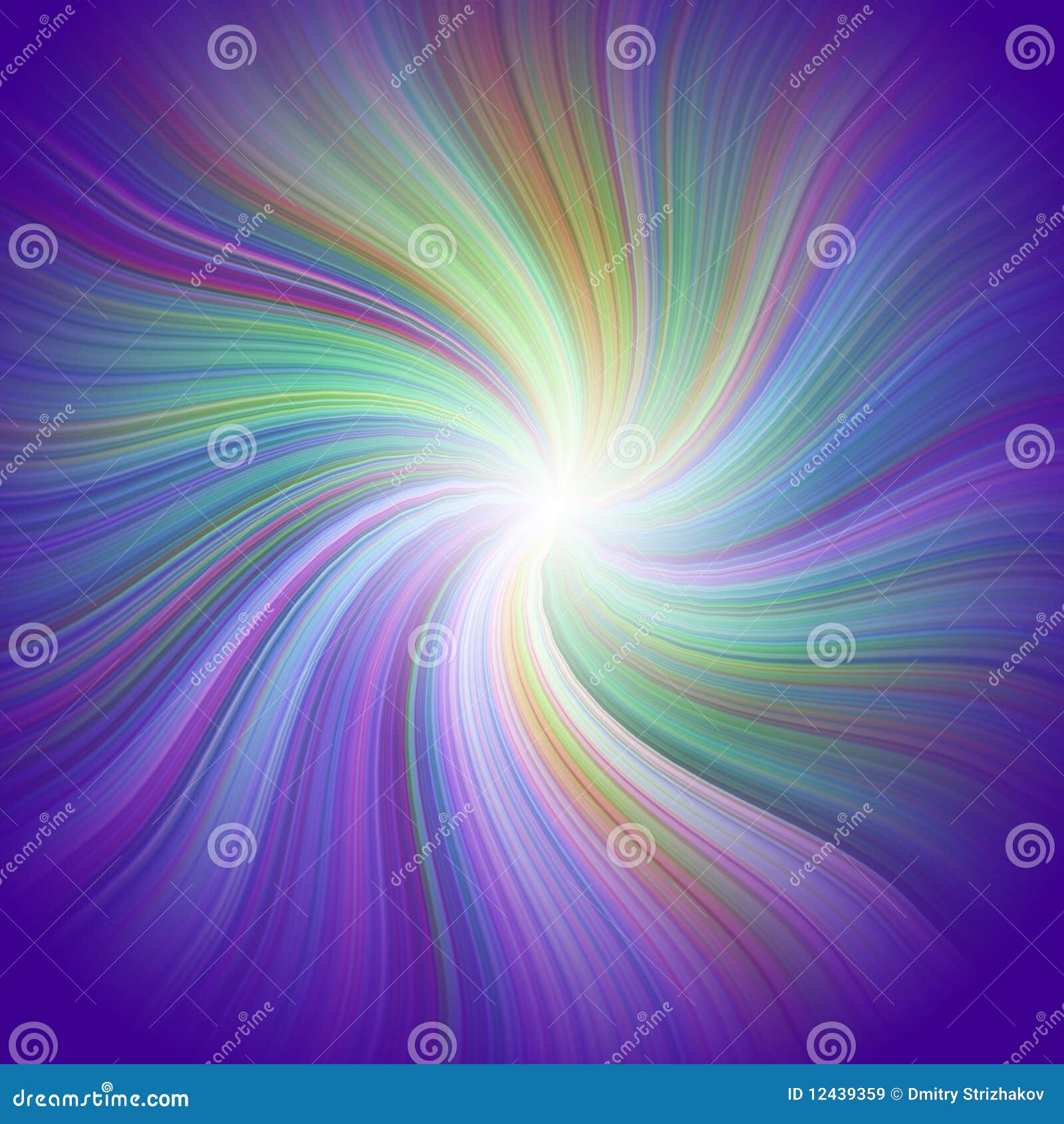 Multicolored Swirl Background Stock Illustration - Illustration of ...