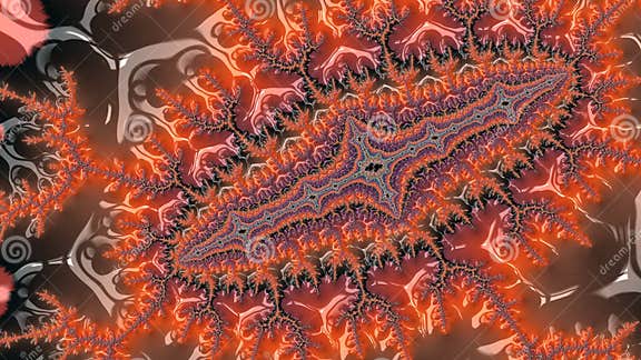 The Science of Fractals - Design 4 Stock Illustration - Illustration of ...