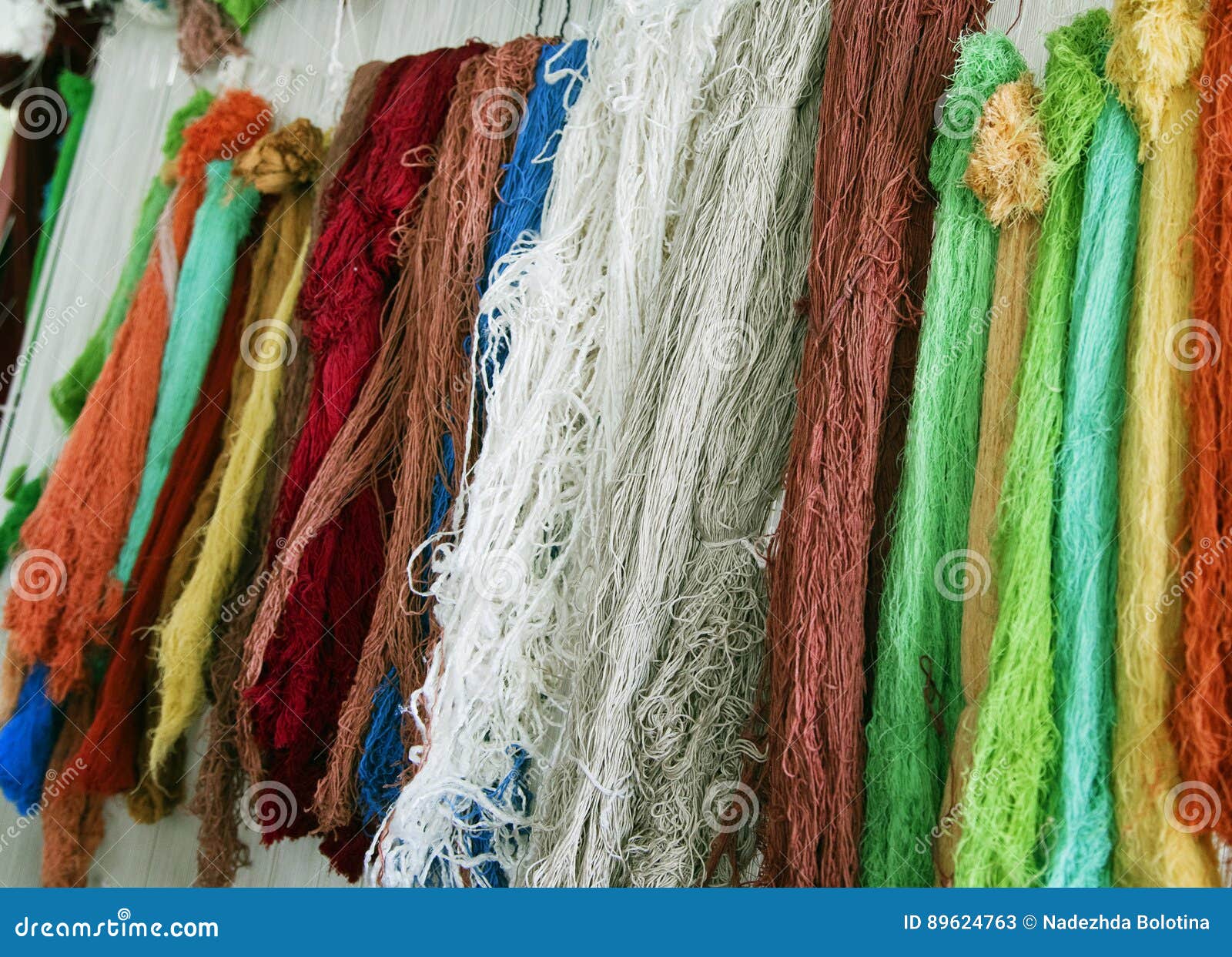 Multicolored Thread Background Stock Image - Image of knitwork, textile ...