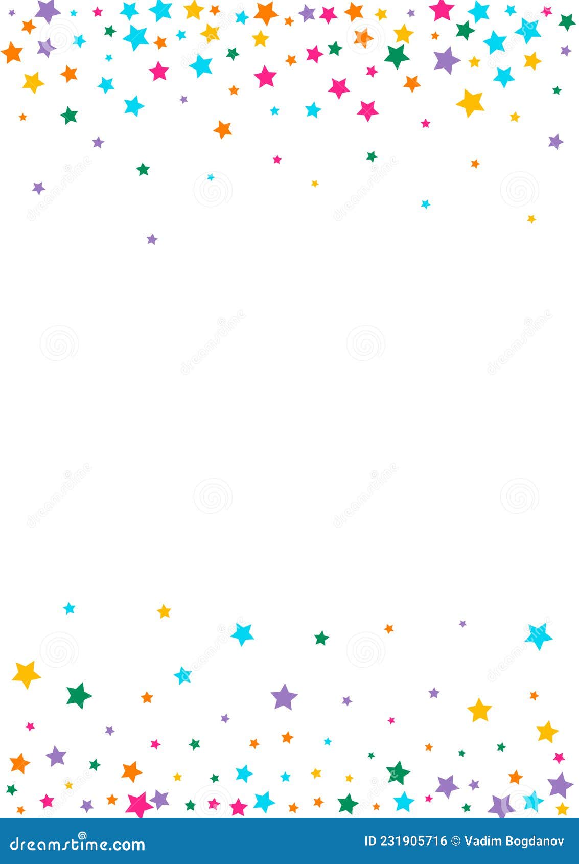 Multicolored Twinkle Vector White Background Star Stock Vector ...