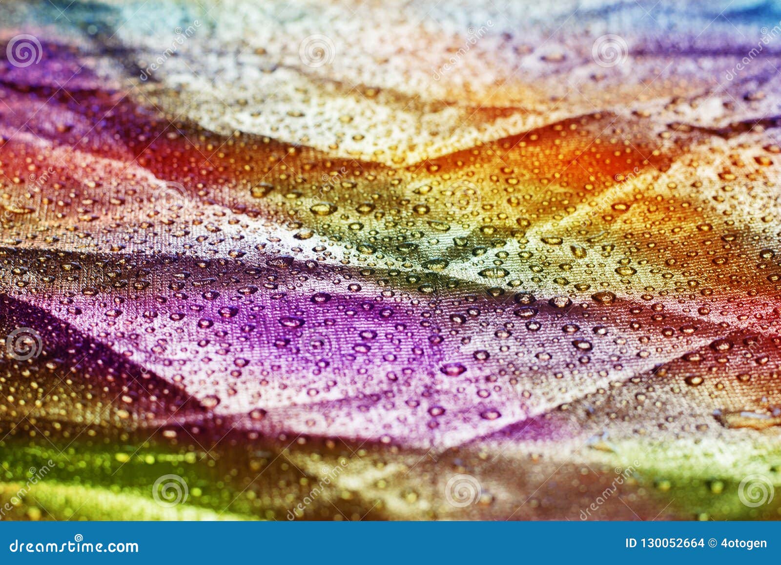 Multicolored Wet Textural Surface Covered with Drops Stock Illustration ...
