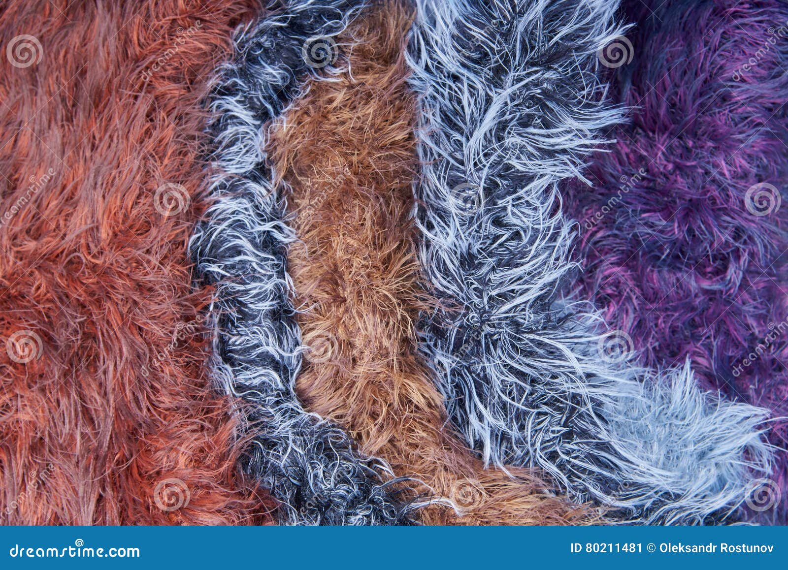 Multicolored Wool Yarn. Texture, Background Stock Image - Image of ...