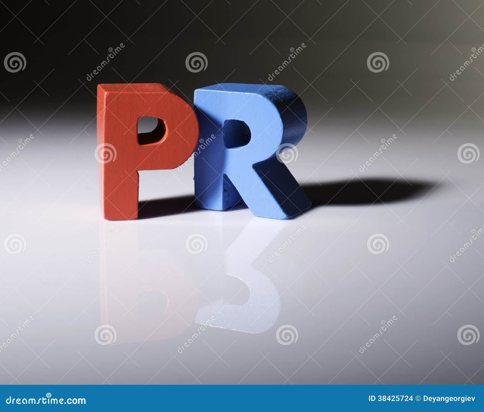 Multicolored Word PR Made of Wood. Stock Photo - Image of internet ...