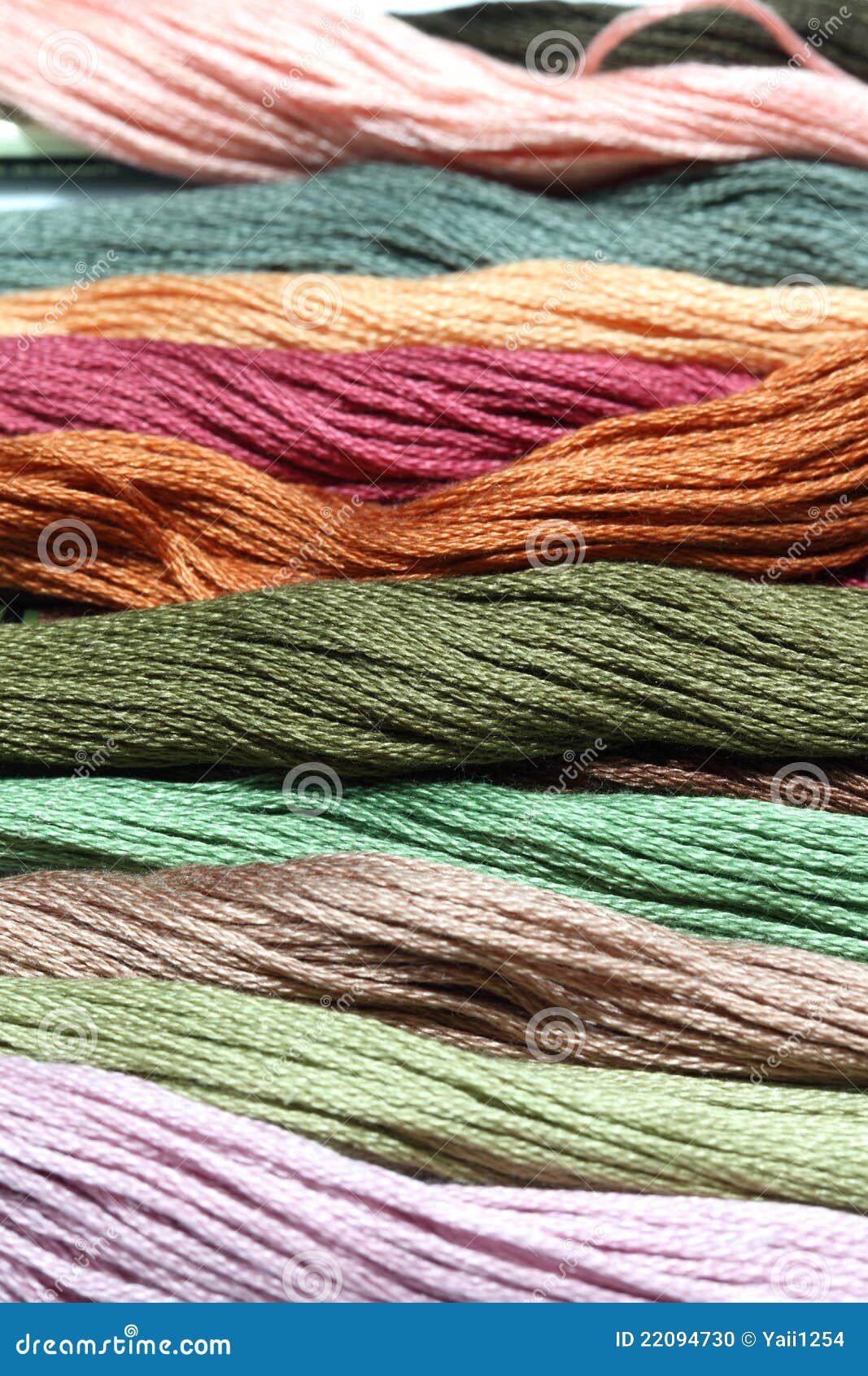 Multicolored yarn stock photo. Image of concept, material - 22094730