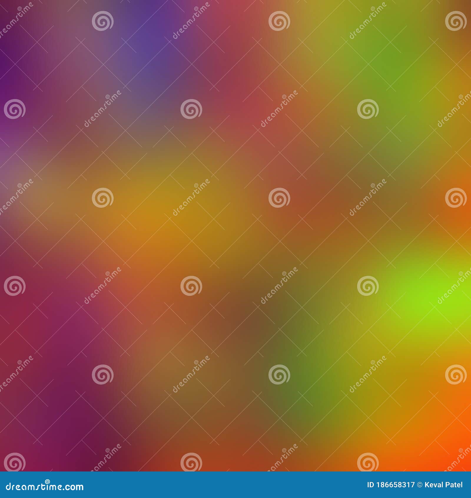 Multicolour Blurred Background. a Gradient Colour Texture Bokeh Stock ...