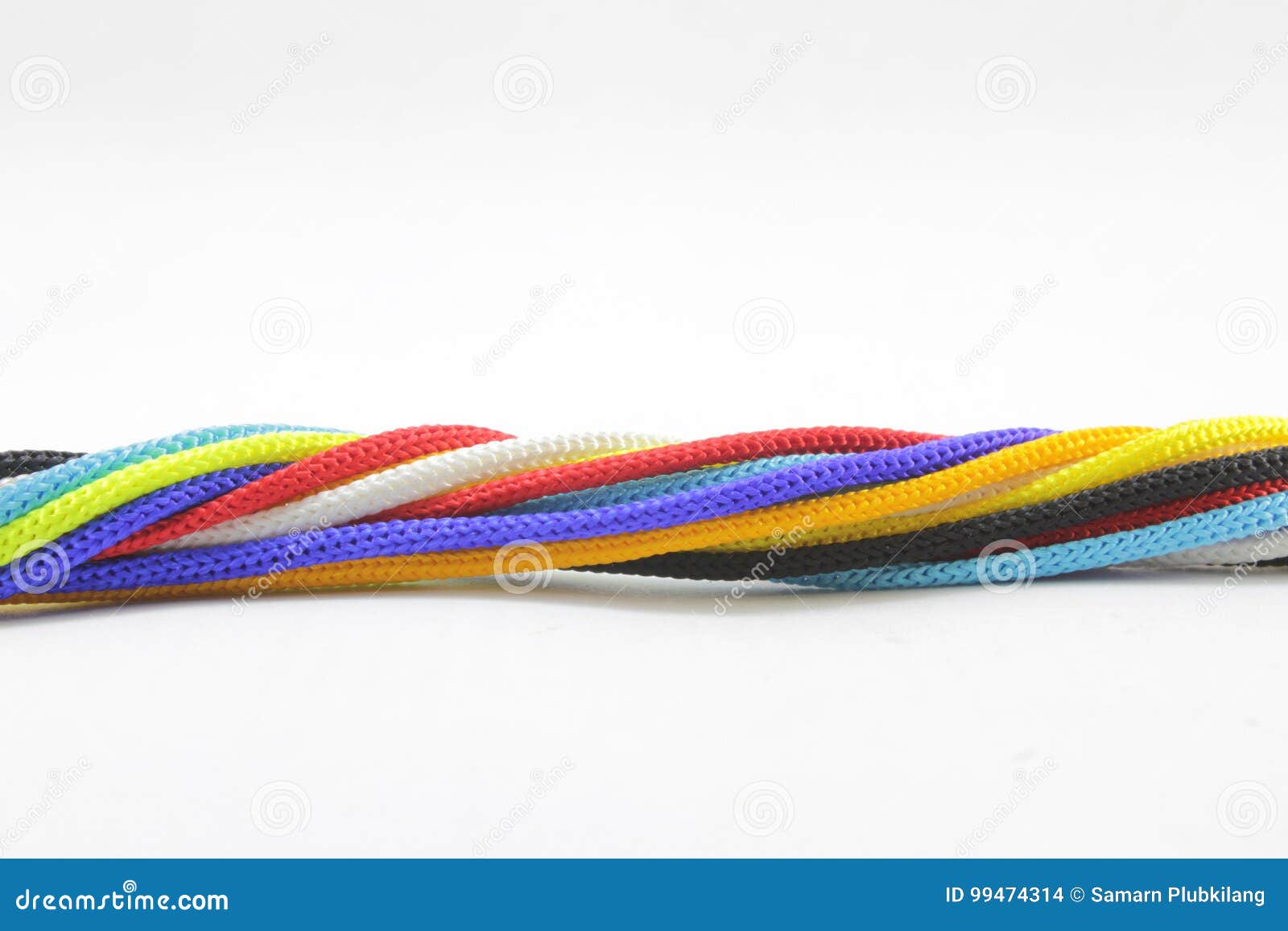 Multicolour rope stock photo. Image of fasten, string - 99474314