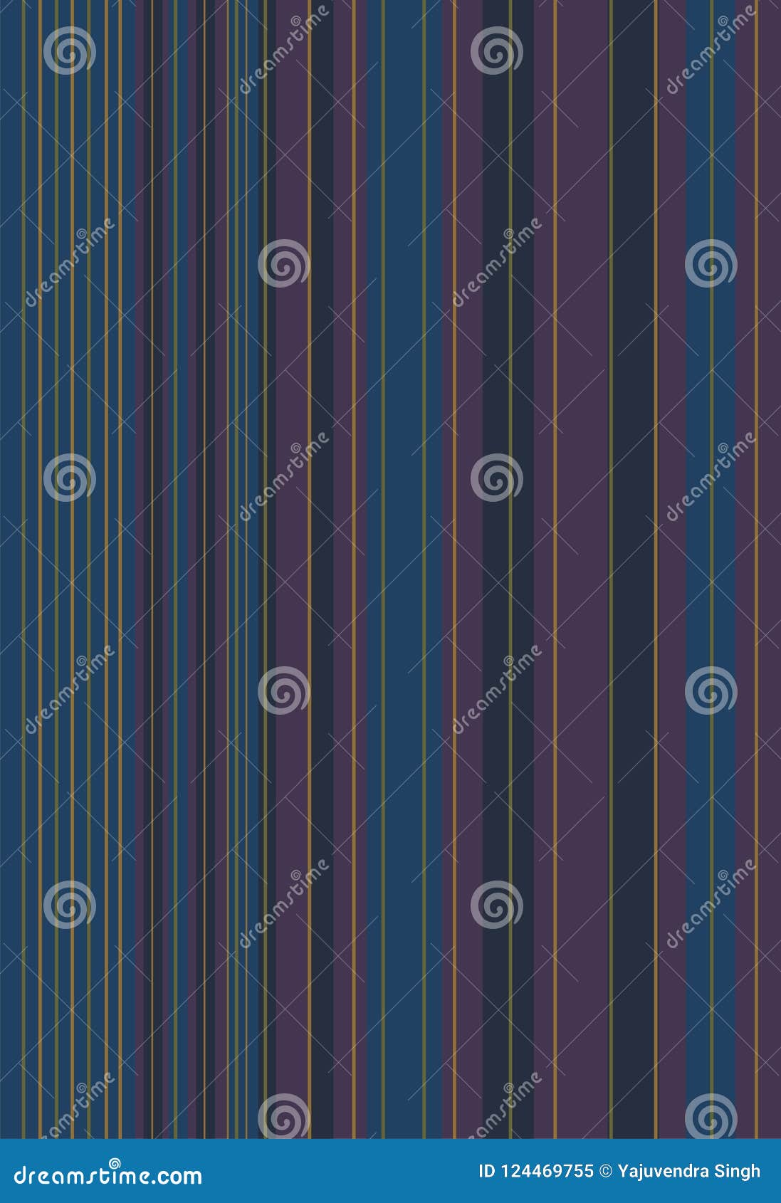 Multicolour Sober Stripe Pattern Developed Differently Stock Vector ...