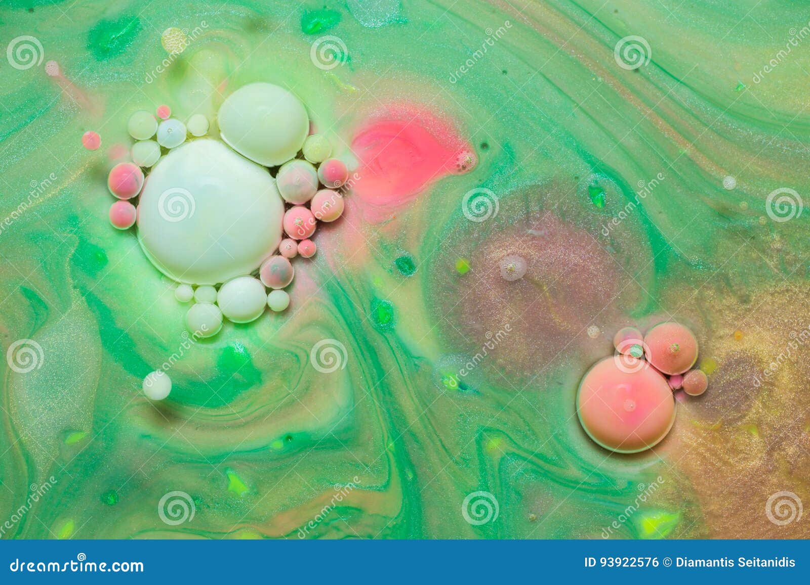 Multicoloured Abstract Bubbles. Stock Photo - Image of surface, texture ...