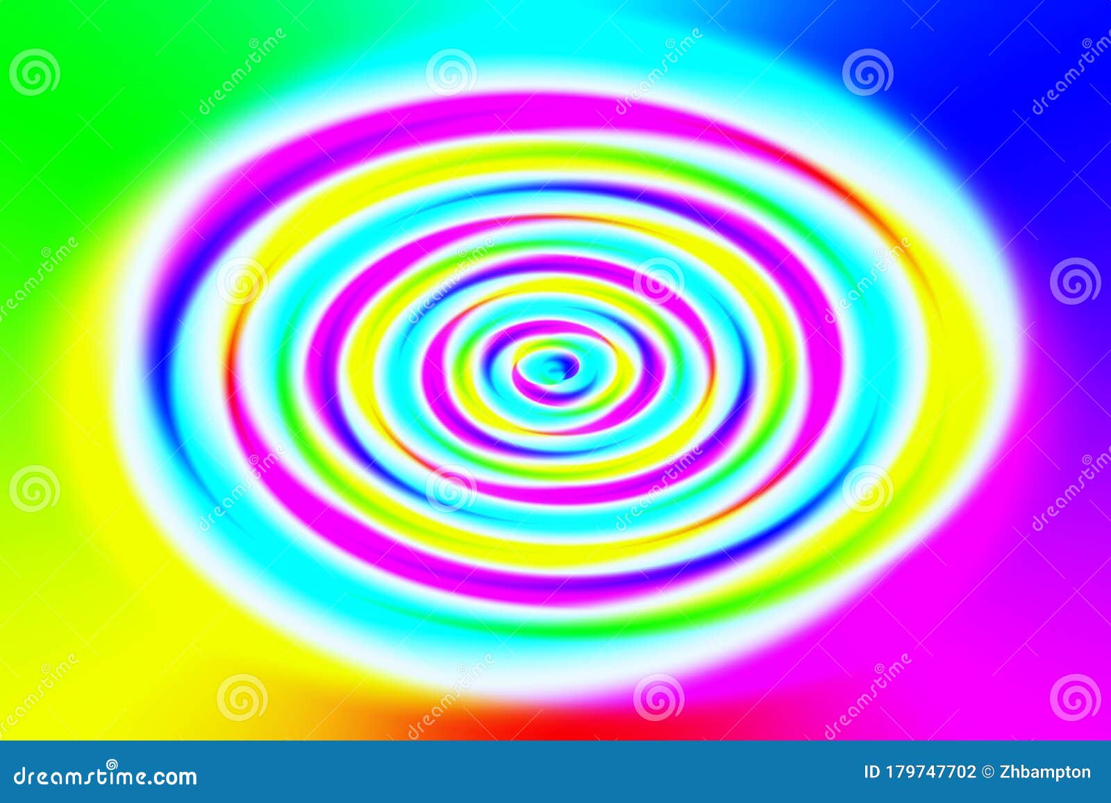 Bright coloured twirl oval stock photo. Image of ovoid - 179747702