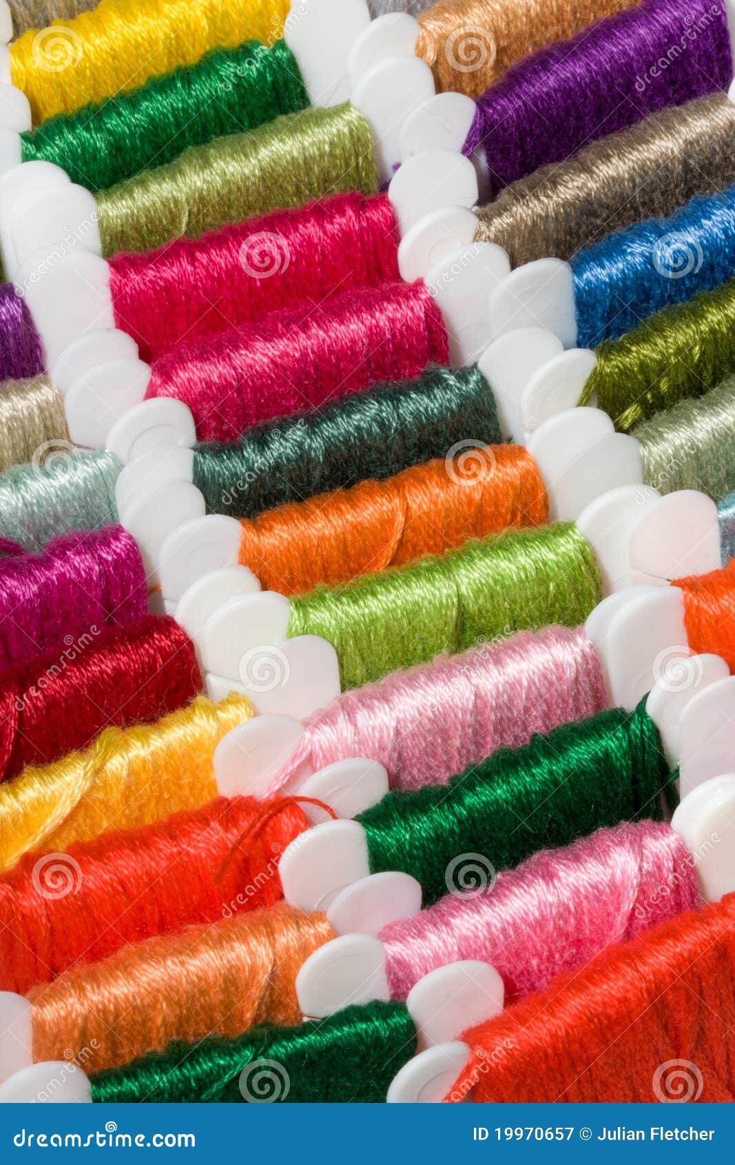 Multicoloured Cotton Threads Stock Image - Image of knitting, assortment: 19970657