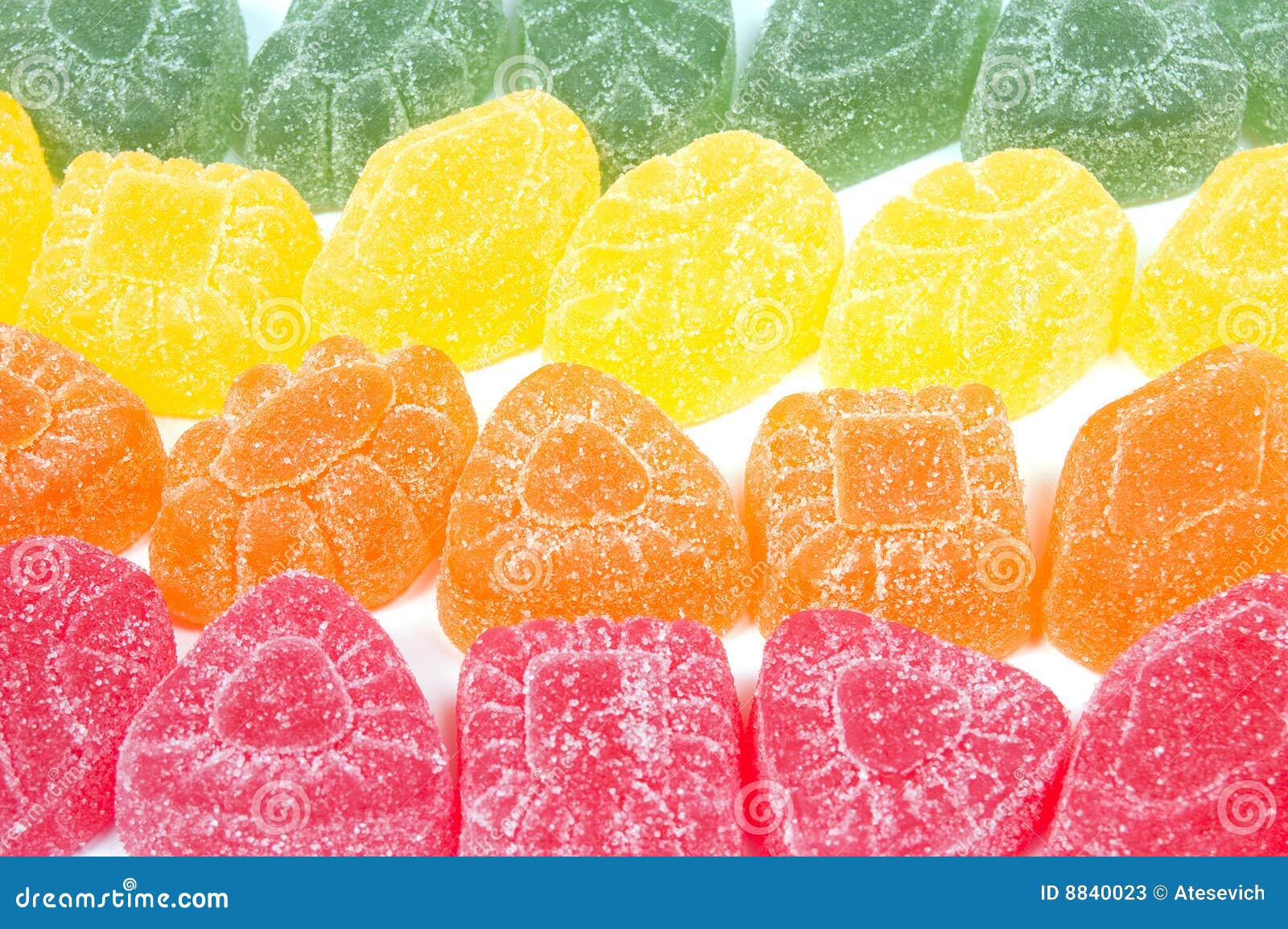 Multicoloured Gumdrops Background Stock Image - Image of sweets ...
