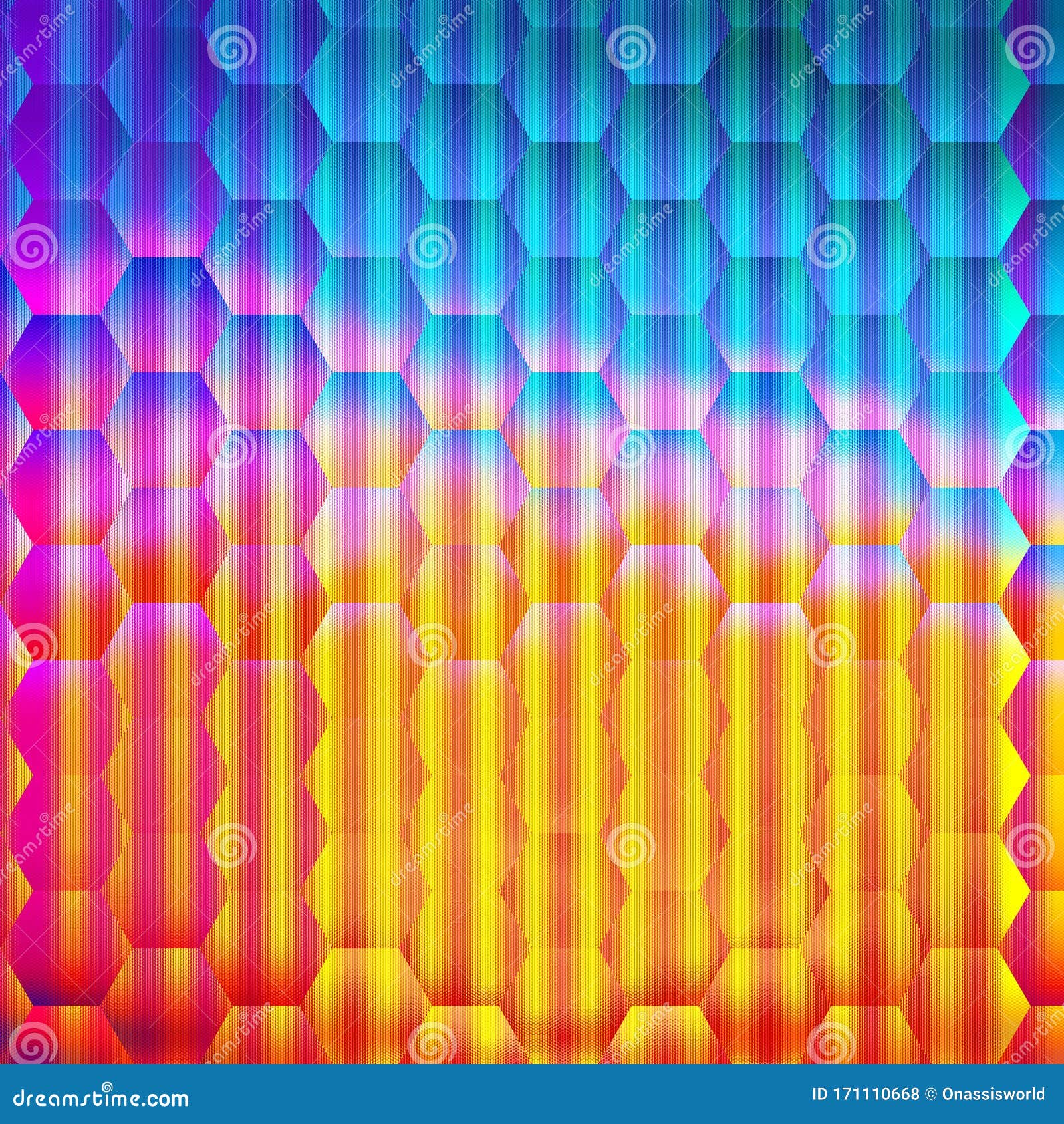 Multicoloured Material Design Abstract Art Background Stock ...
