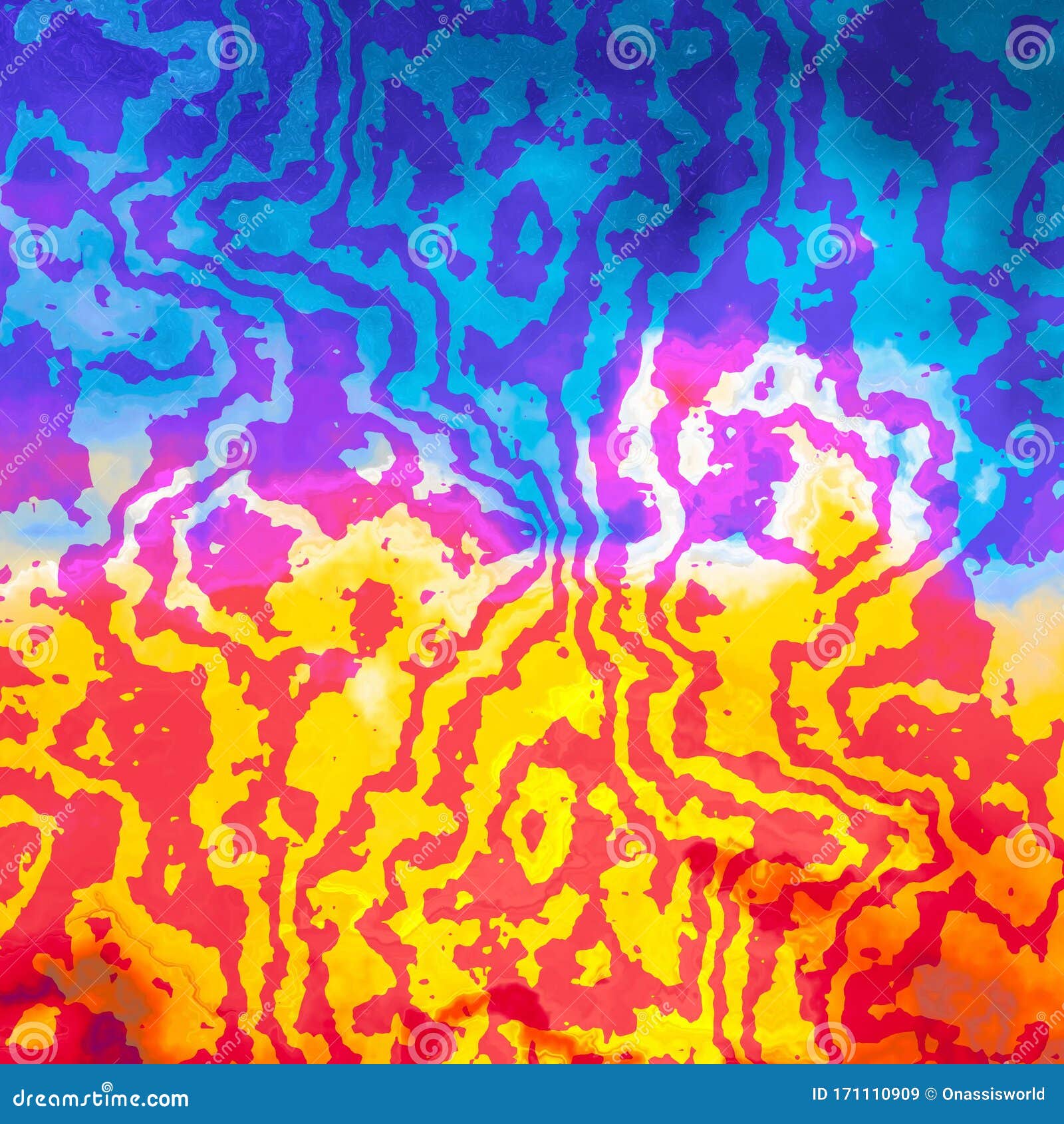 Multicoloured Material Design Abstract Art Background Stock ...