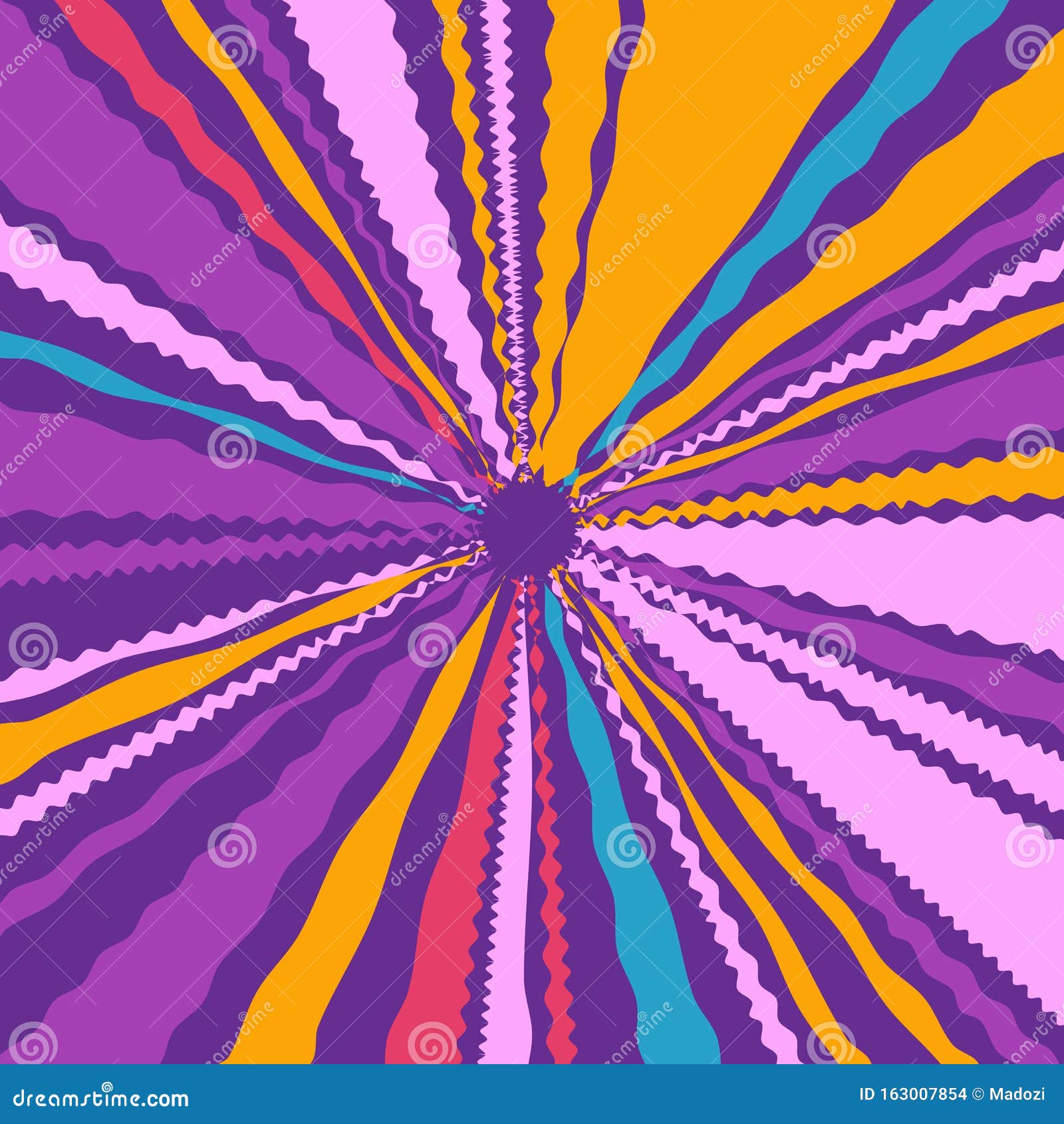 Multicoloured Retro Speed Explosion Line Comics Stock Vector ...