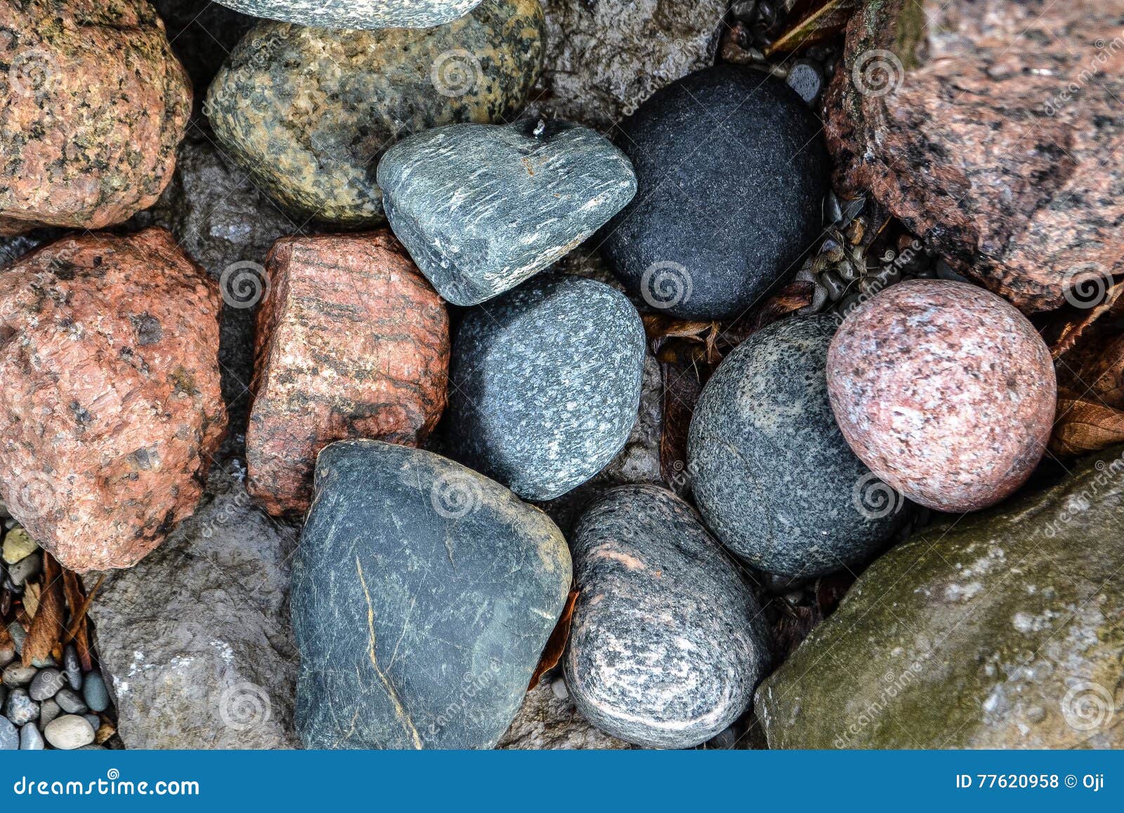 Multicoloured Rocks. stock photo. Image of patterns, beautiful - 77620958