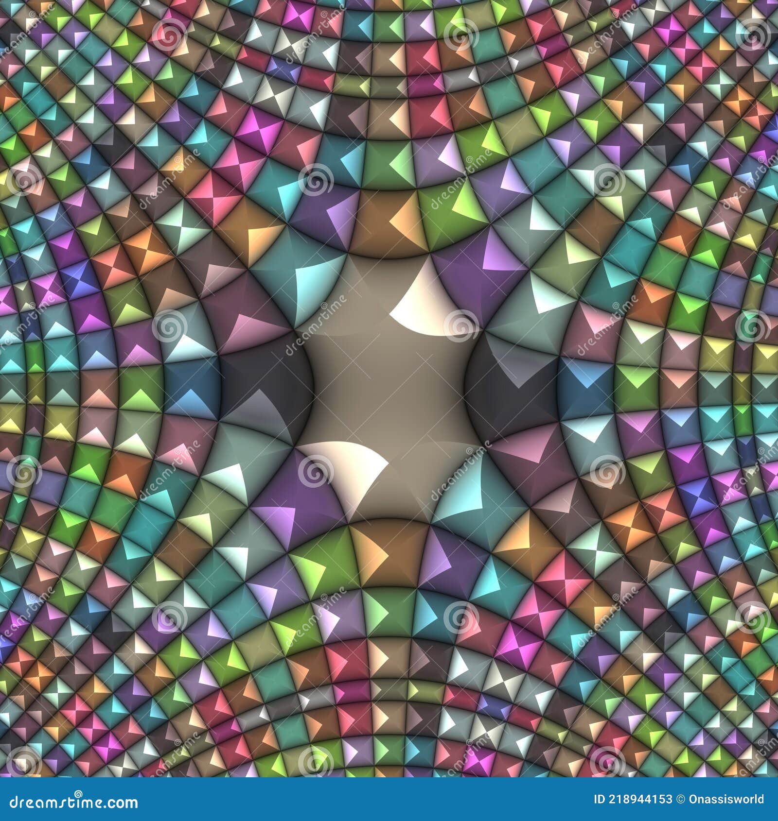 Multicoloured Shapes Abstracts Backgrounds Digital Art Stock ...