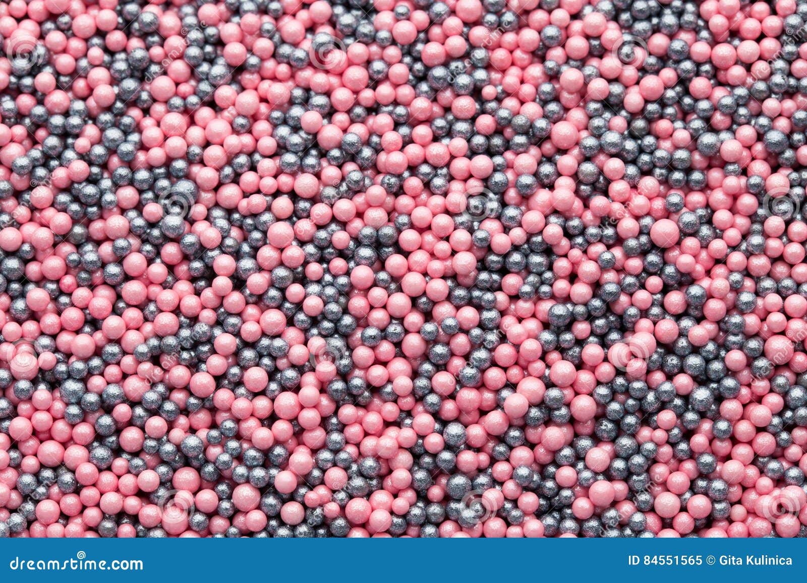 Multicoloured Sweet Sugar Balls. Small Ball Pattern. Stock Image ...