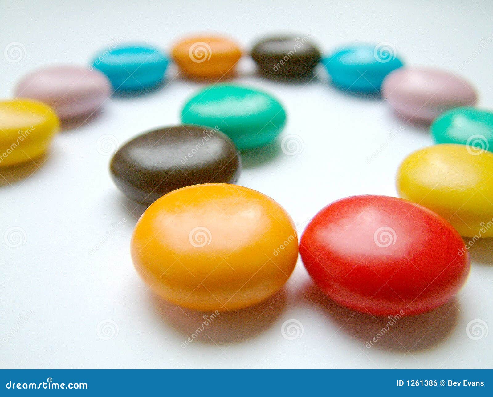 Multicoloured sweets stock photo. Image of candy, spiral - 1261386