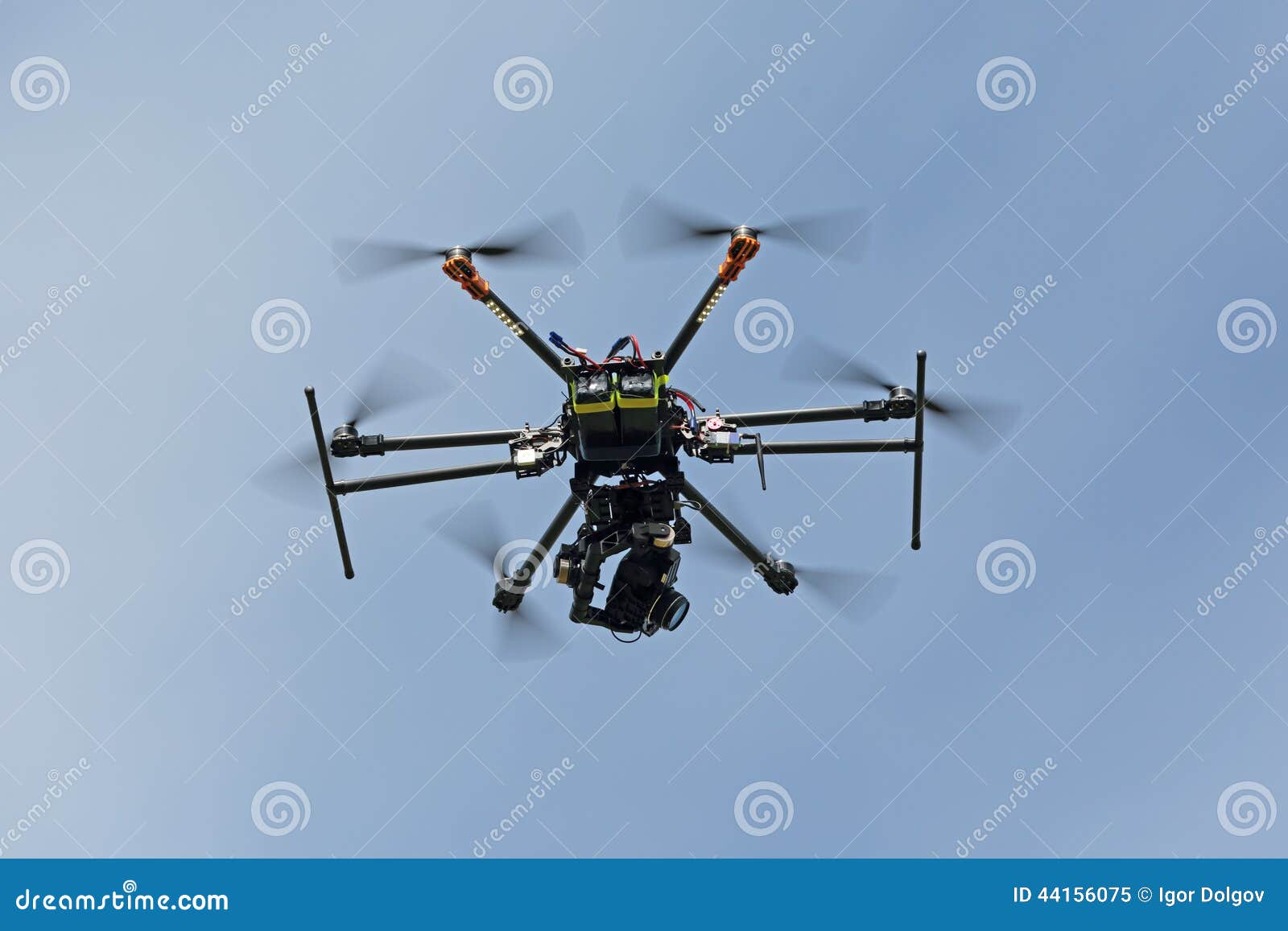 Multicopter stock image. Image of aviation, remotely - 44156075