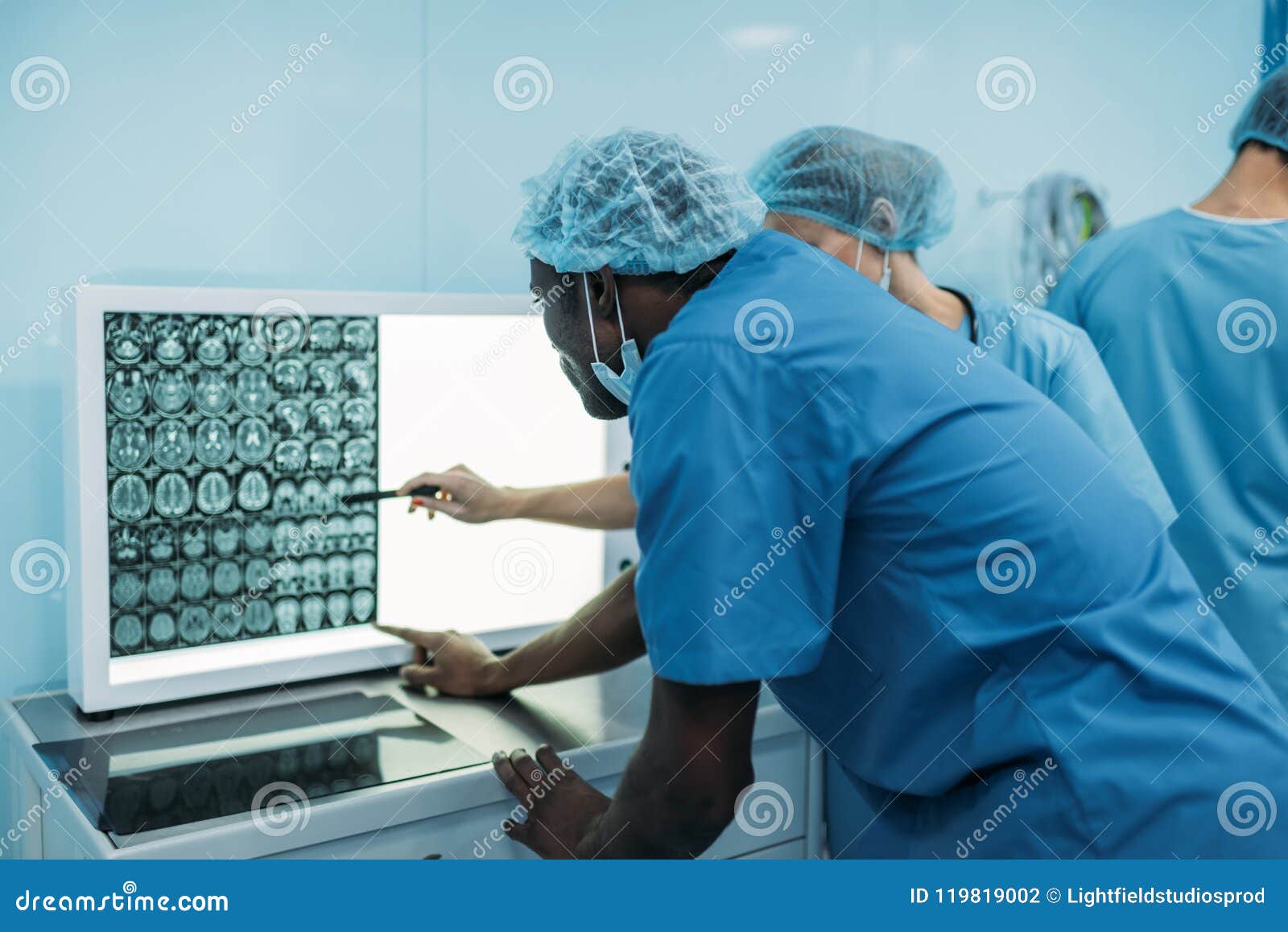 Multicultural Doctors Looking Stock Photo - Image of african ...