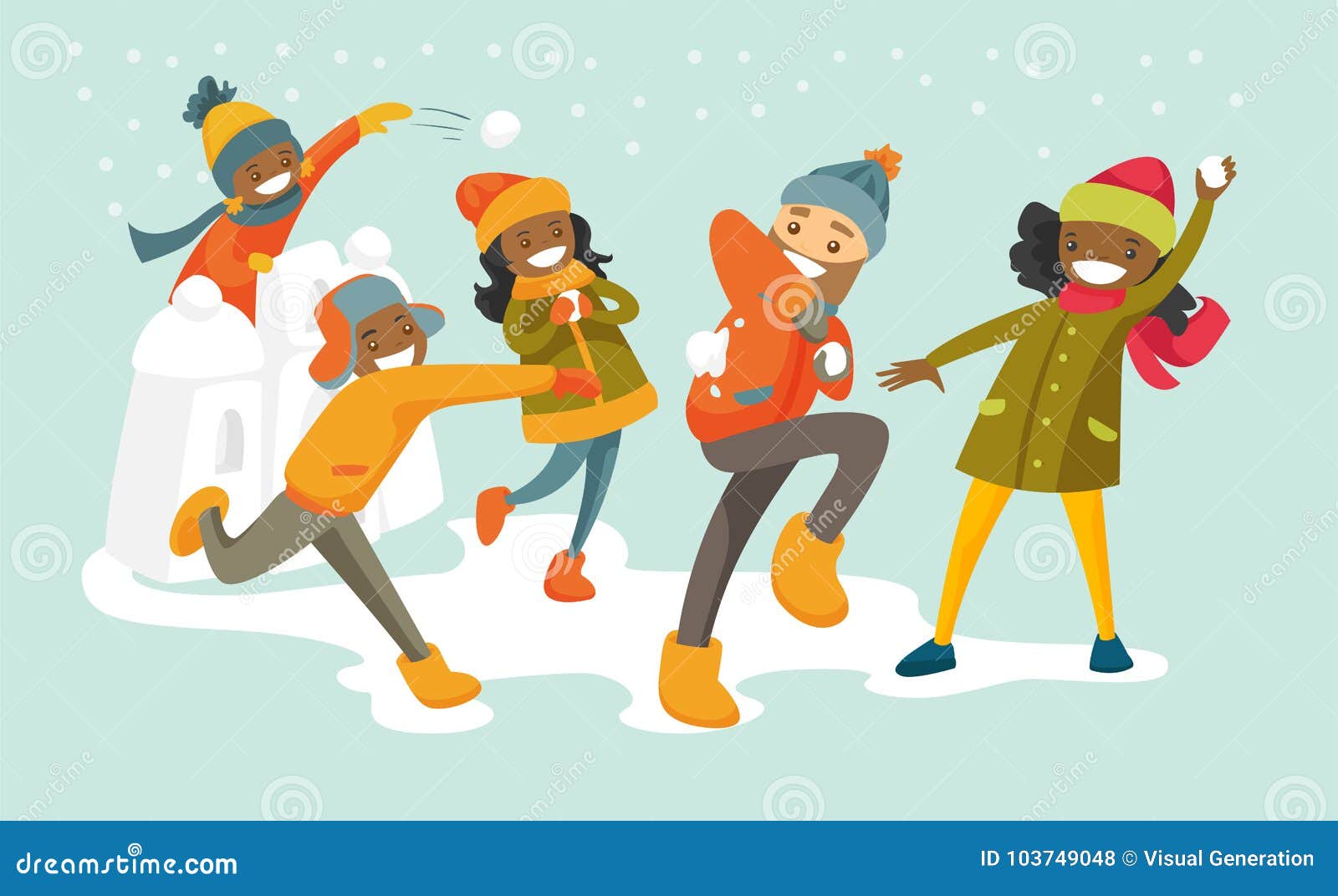 Multicultural Family Cartoon Stock Illustrations – 1,308 Multicultural ...