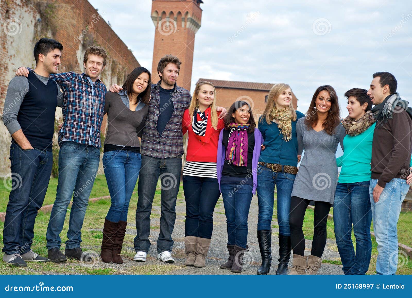 Multicultural Group of People Stock Image - Image of integration, crowd ...