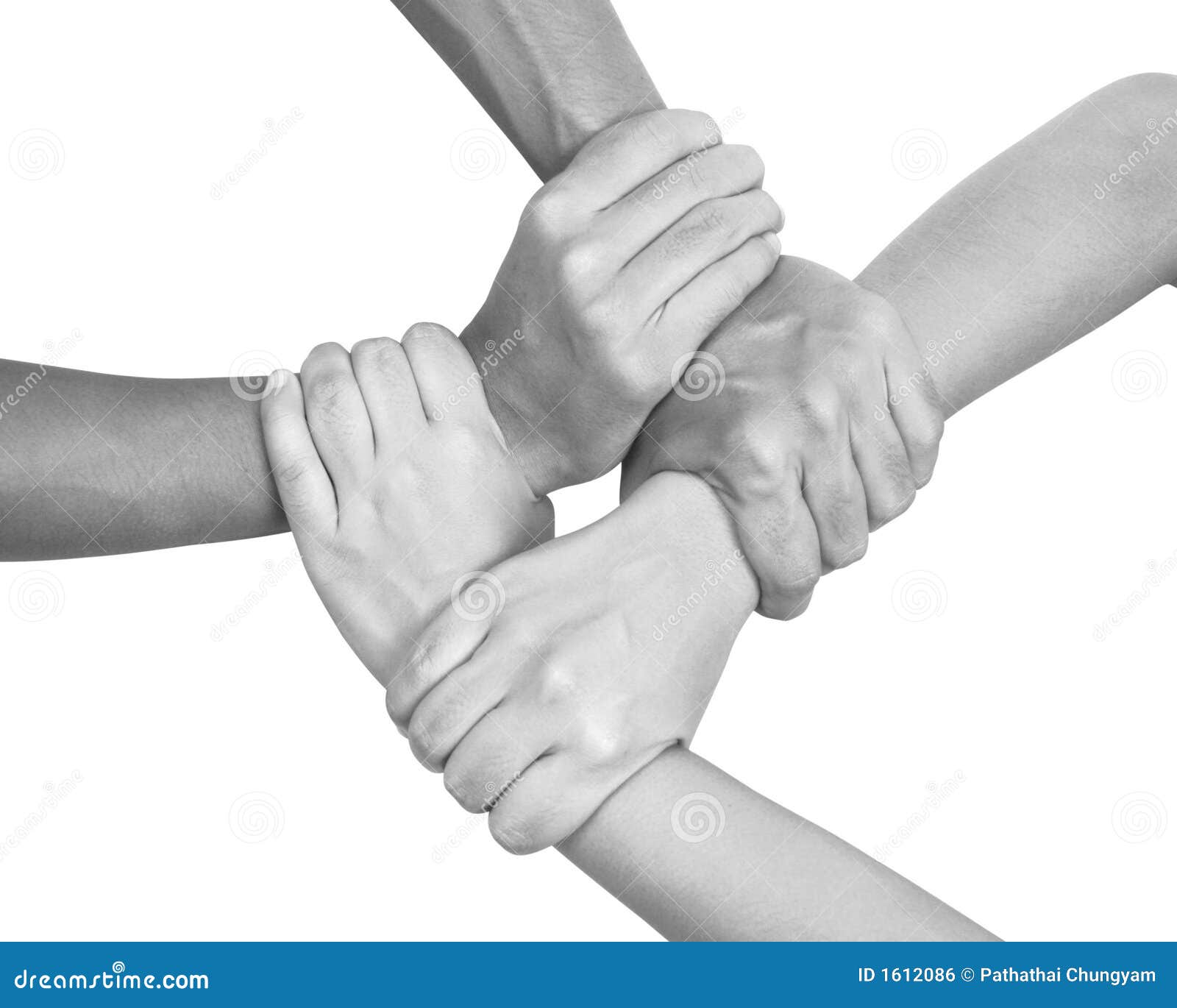 Multicultural Hands (series) Stock Photo - Image of religion, chain ...