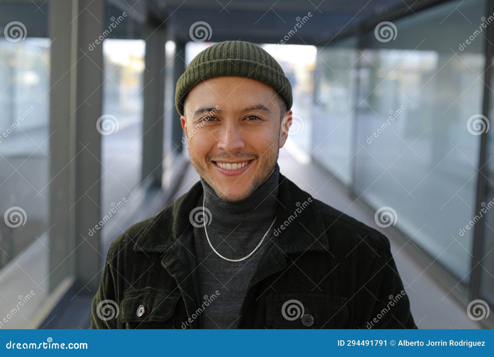 Multicultural Looking Man with an Irresistible Smile Stock Image ...