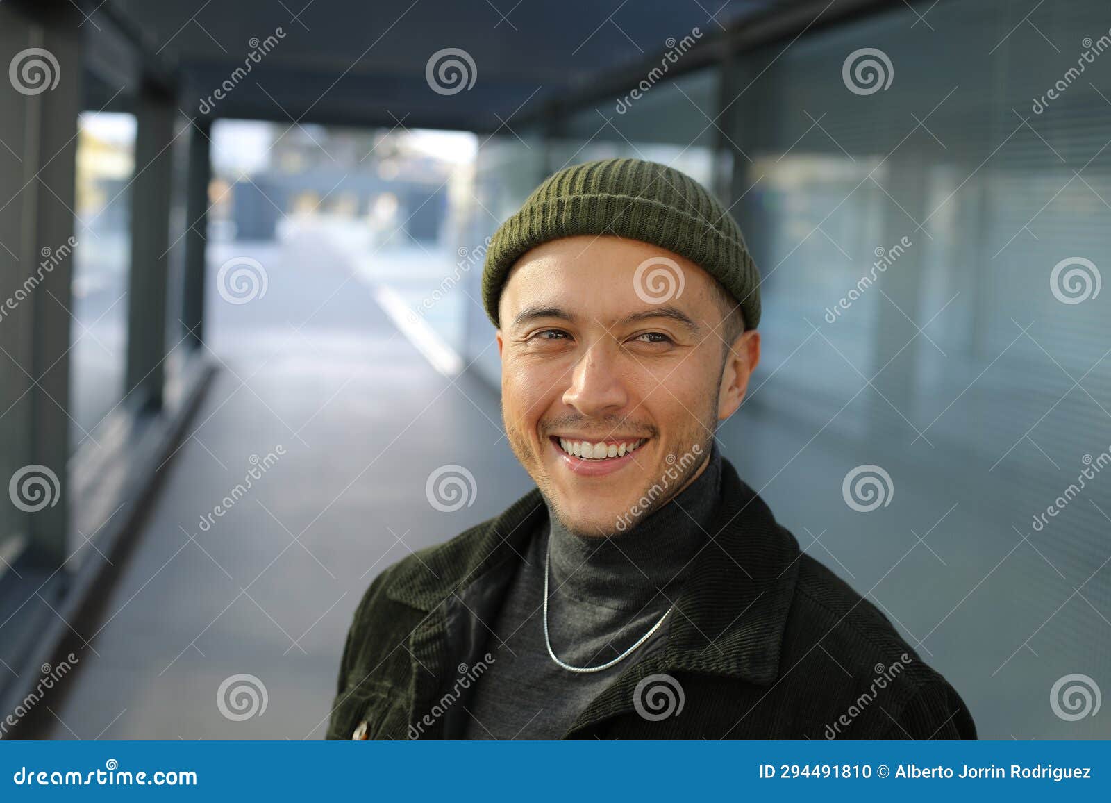 Multicultural Looking Man with an Irresistible Smile Stock Photo ...