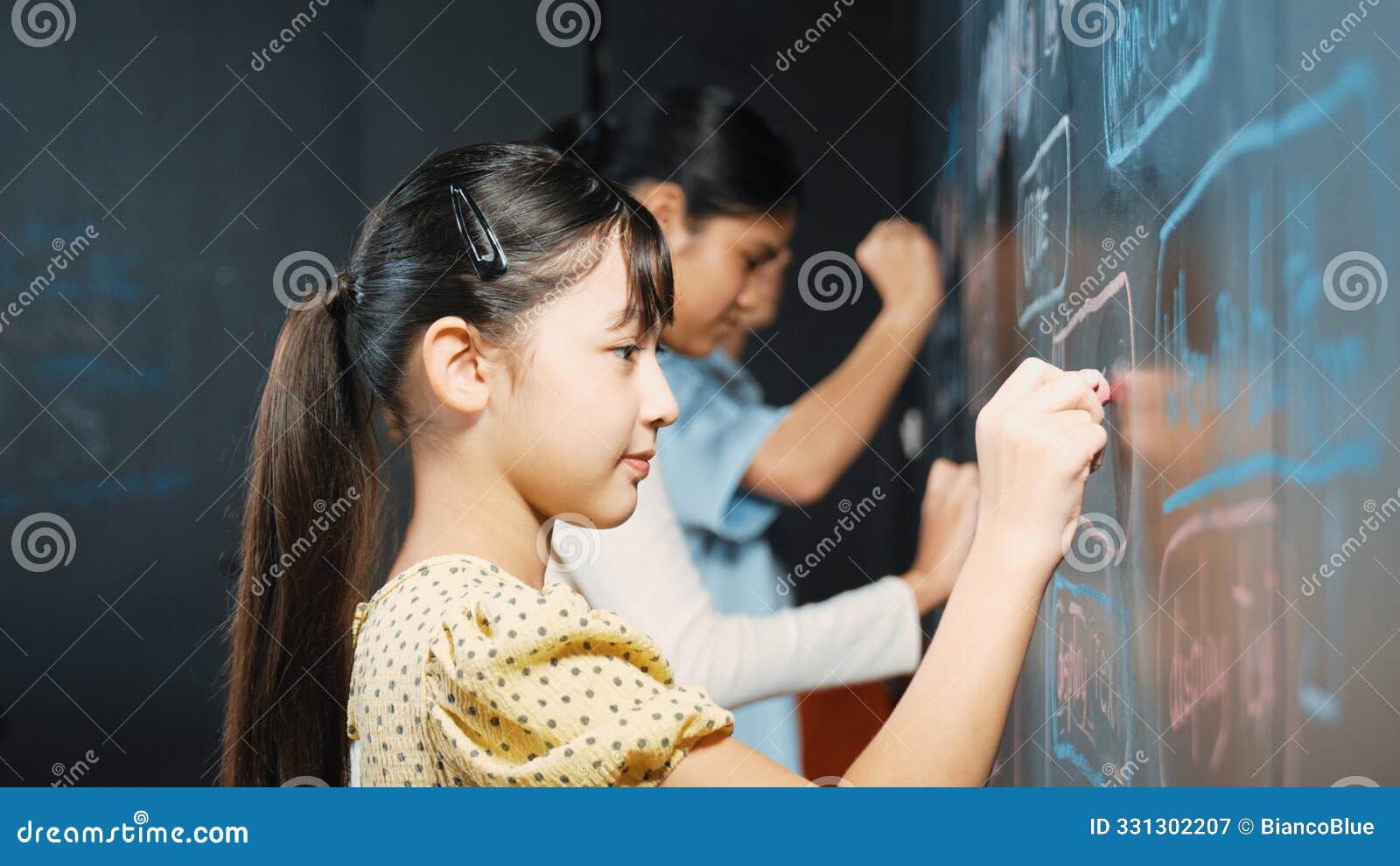 Multicultural Student Writing Engineering Code with Site View ...