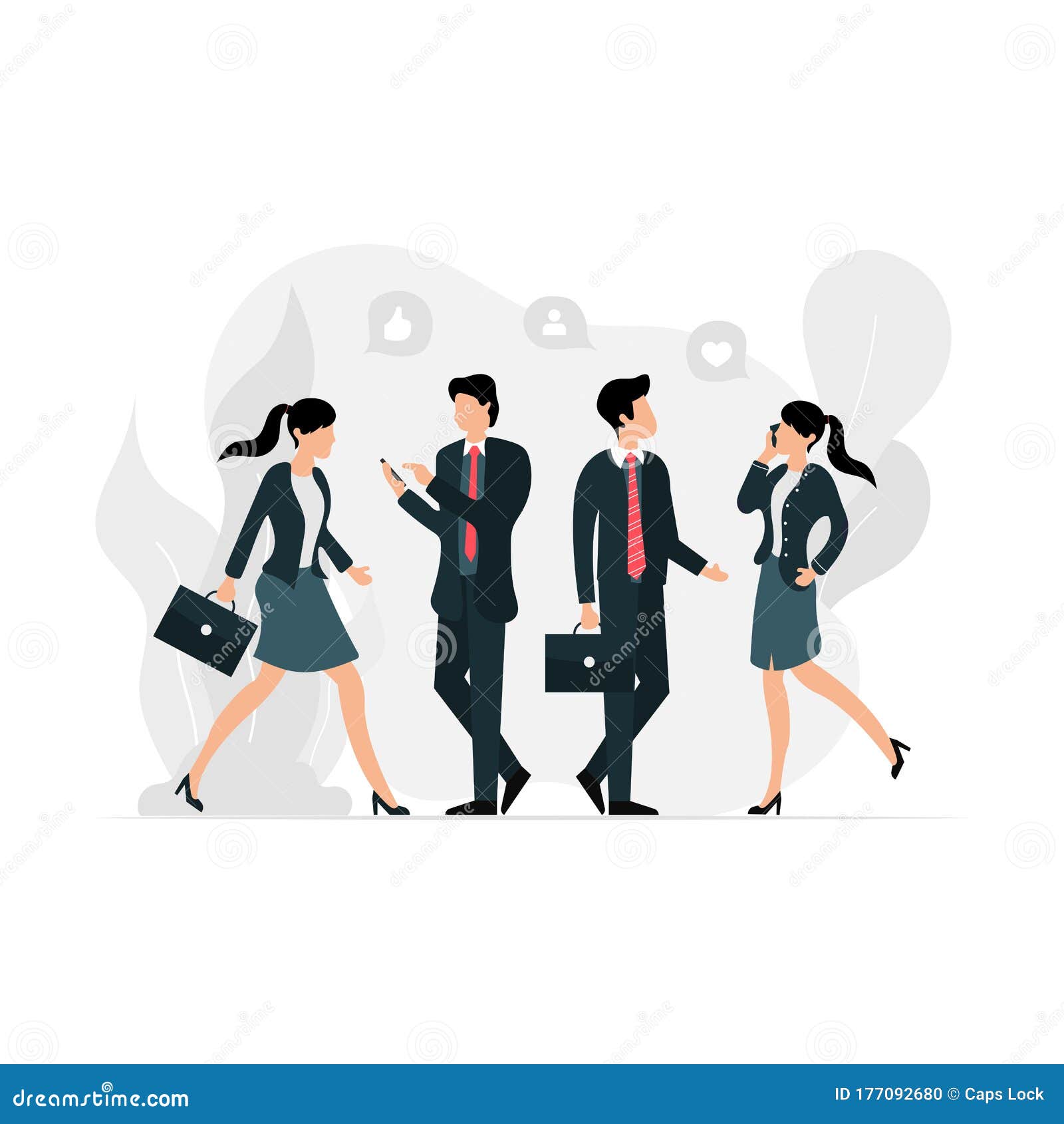 Multicultural Team Flat Vector Illustration. Unity in Diversity Stock ...